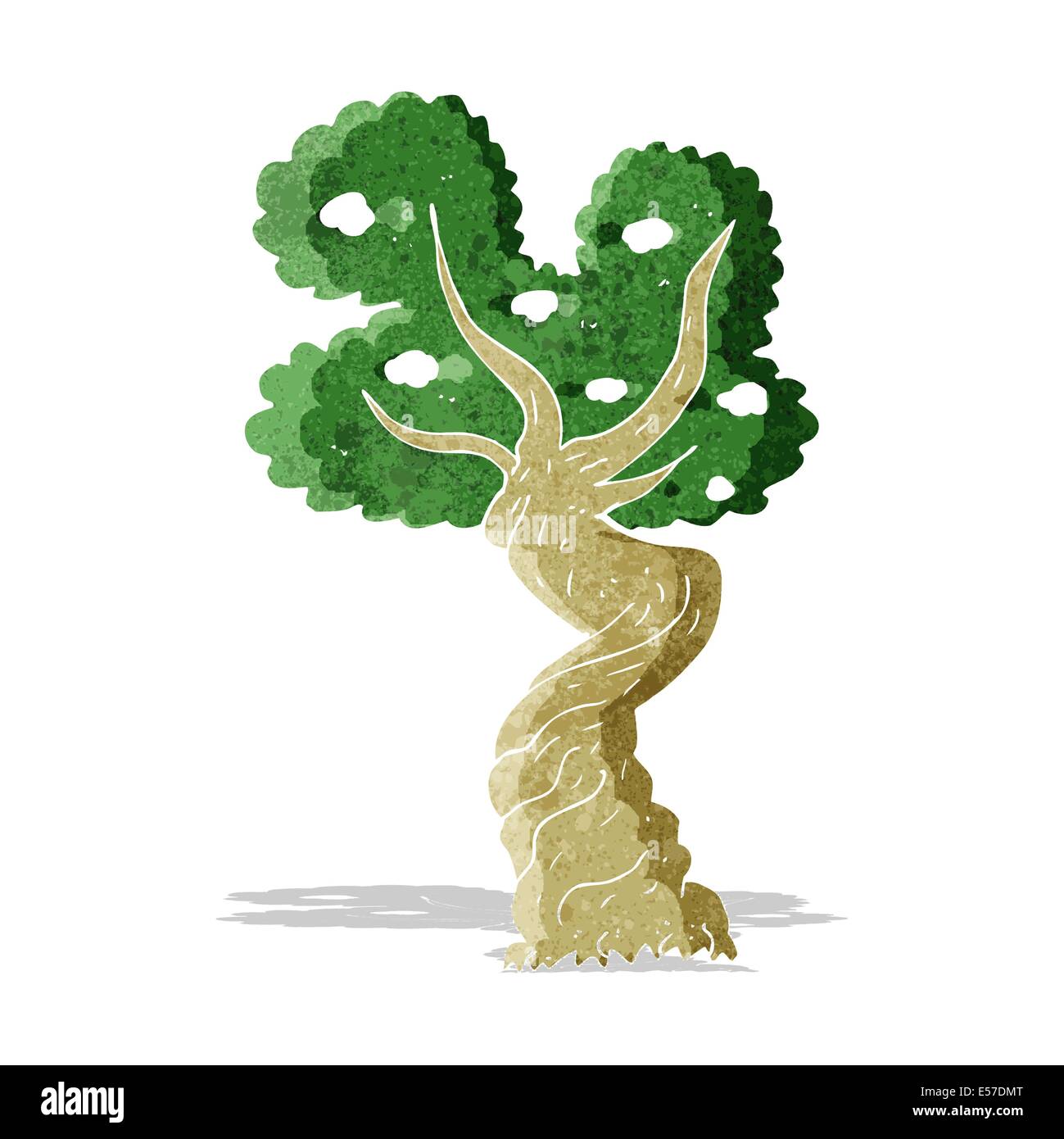 Twisted Tree Clipart