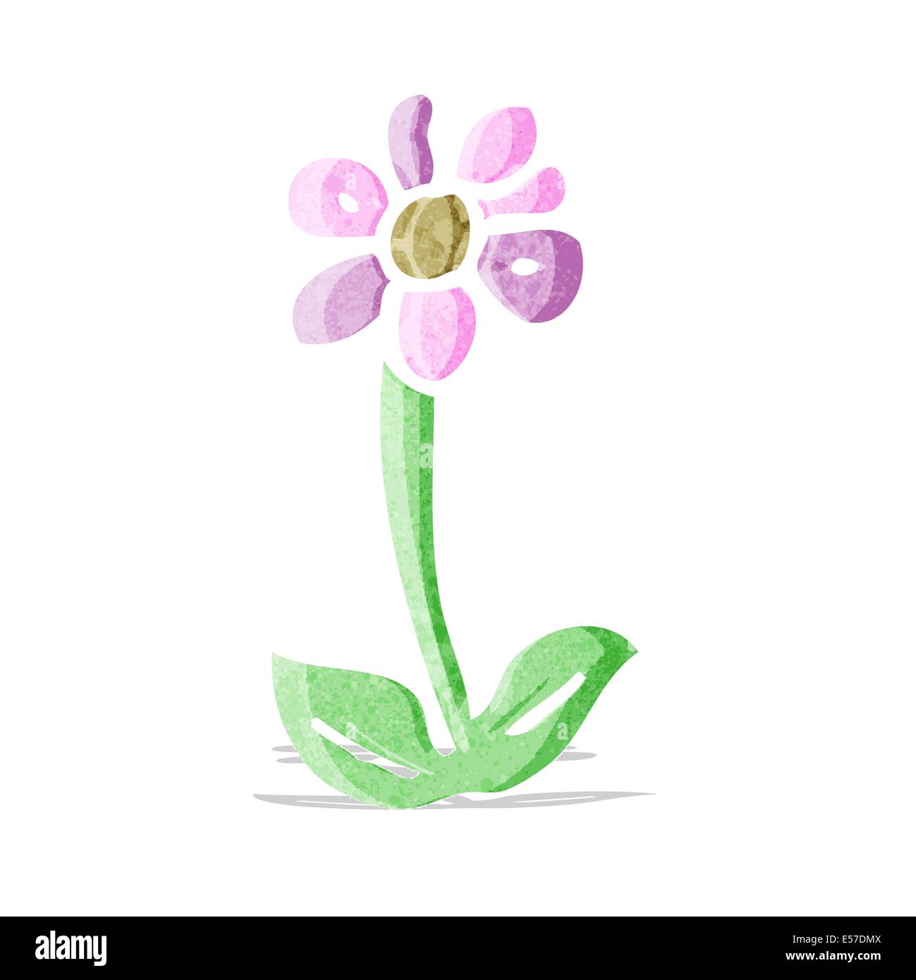 cartoon flower symbol Stock Vector Image & Art - Alamy