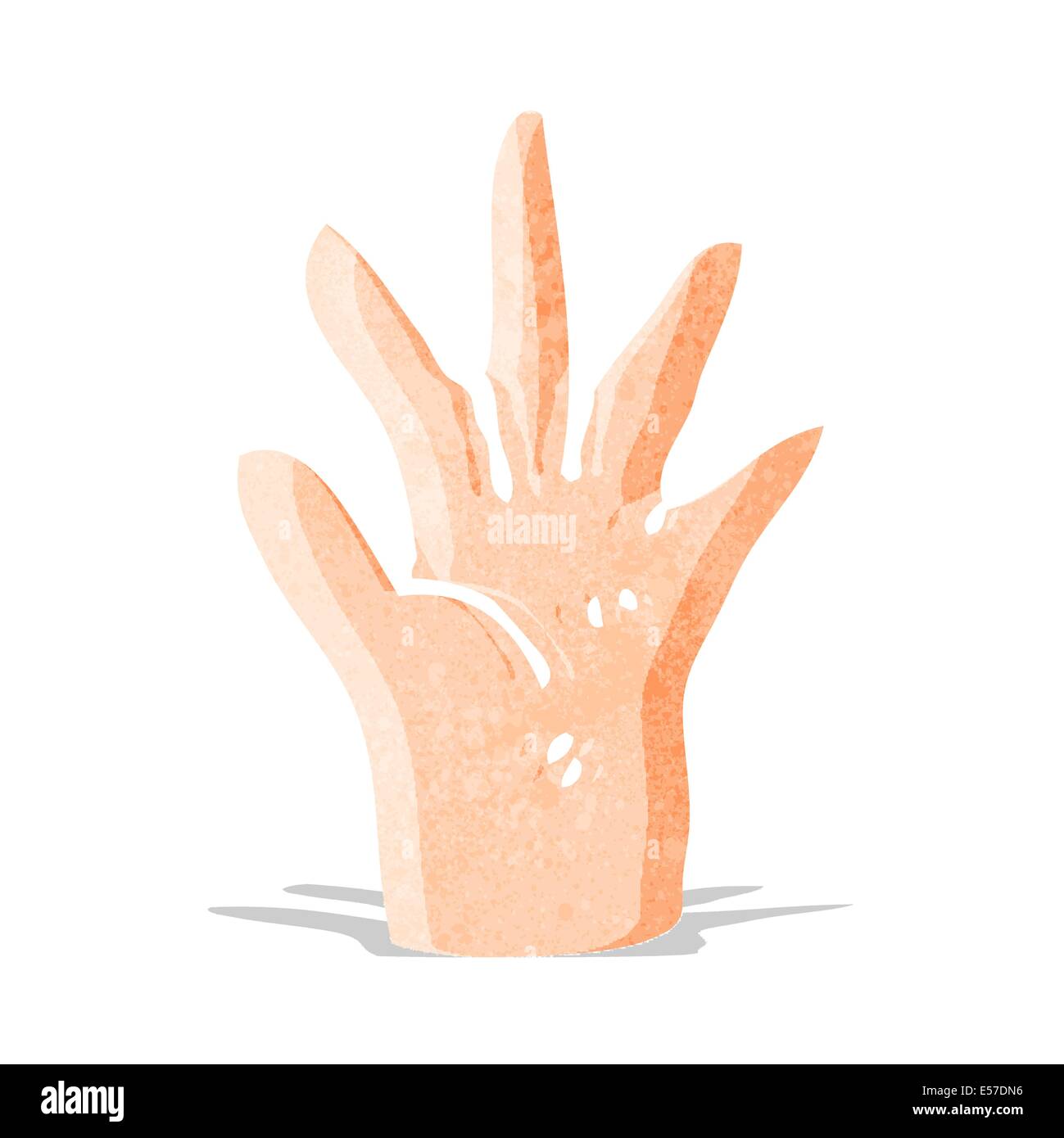 cartoon hand symbol Stock Vector Image & Art - Alamy