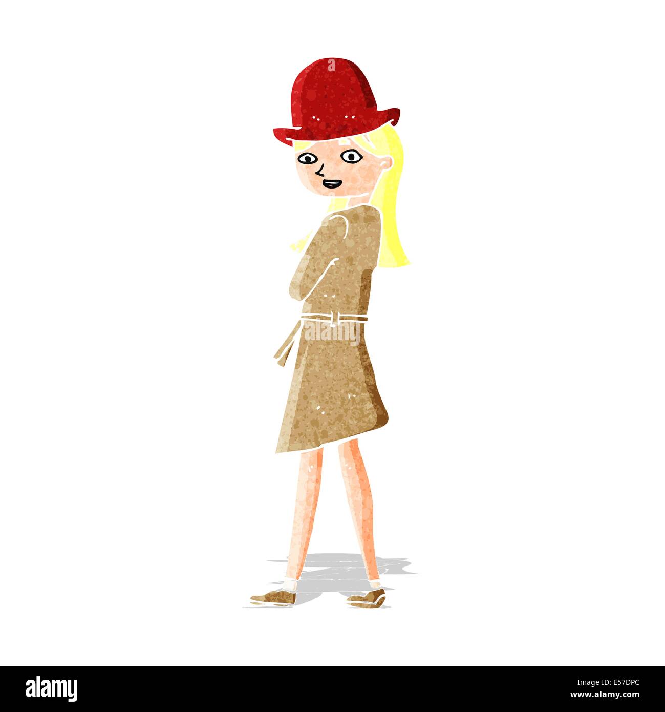 cartoon female spy Stock Vector Image & Art - Alamy