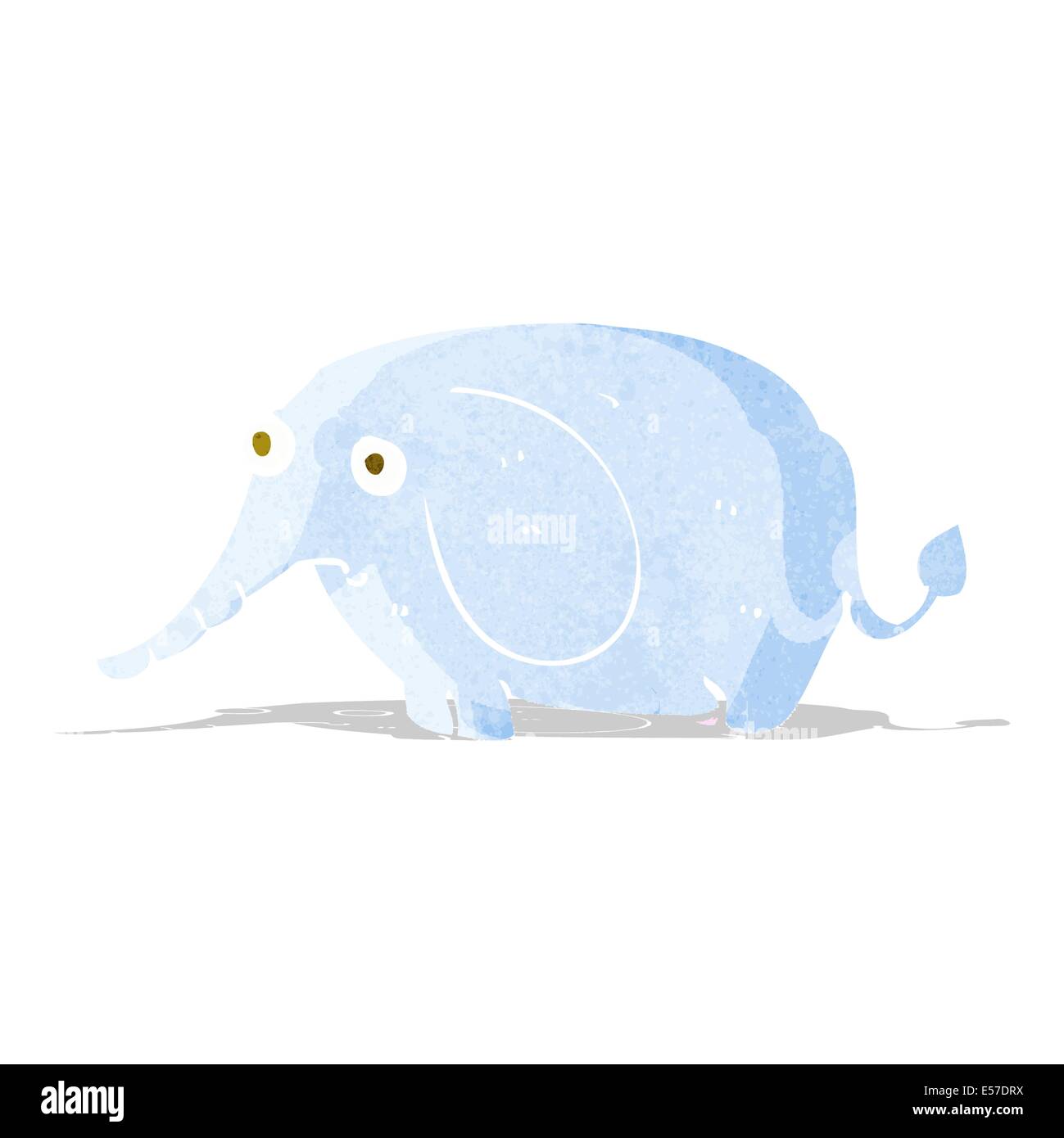 cartoon sad little elephant Stock Vector Image & Art - Alamy