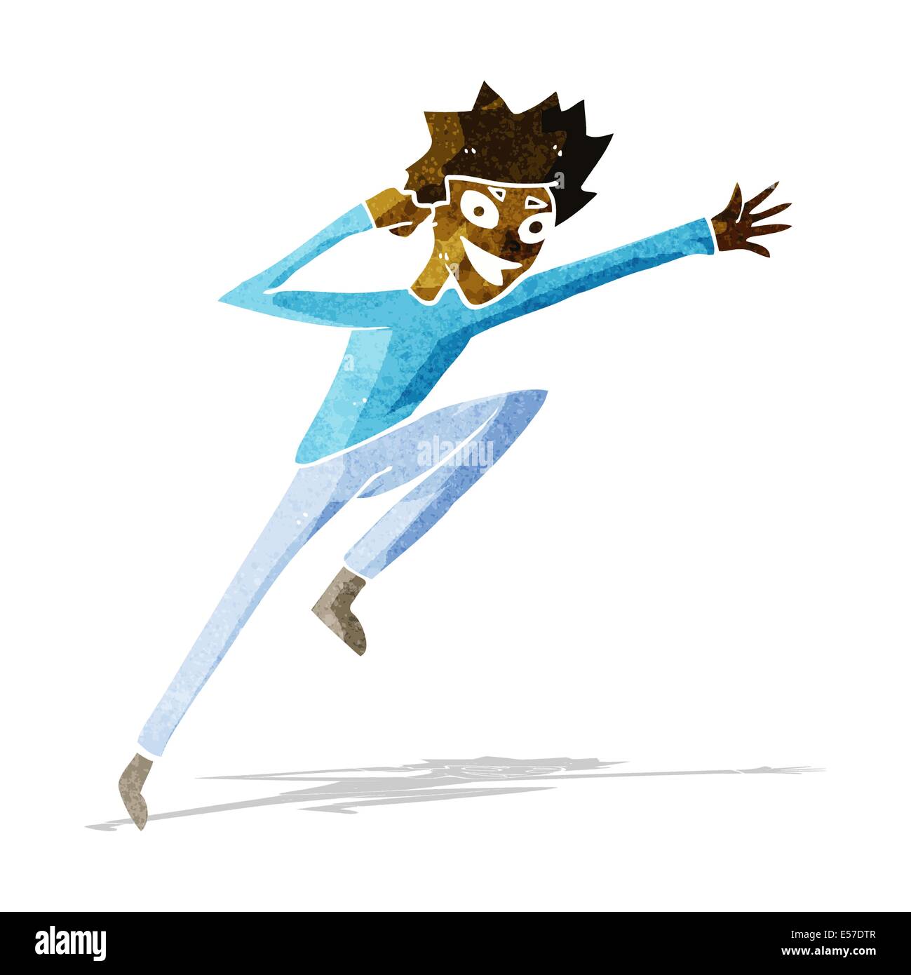 cartoon jumping man Stock Vector Image & Art - Alamy