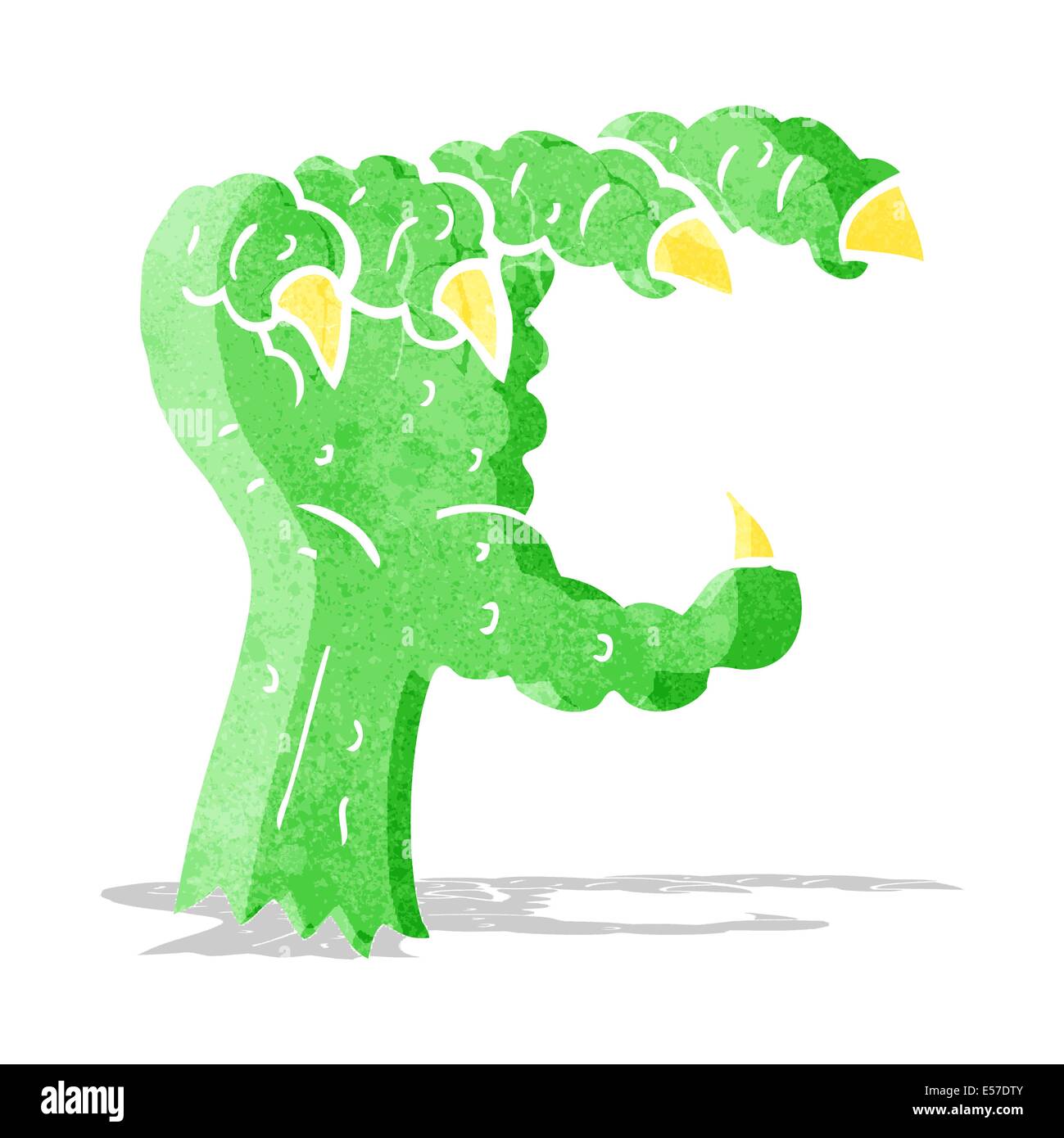 Cartoon monster claw Cut Out Stock Images & Pictures - Alamy