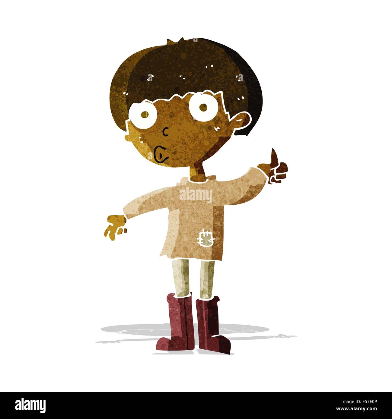 cartoon boy asking question Stock Vector Image & Art - Alamy