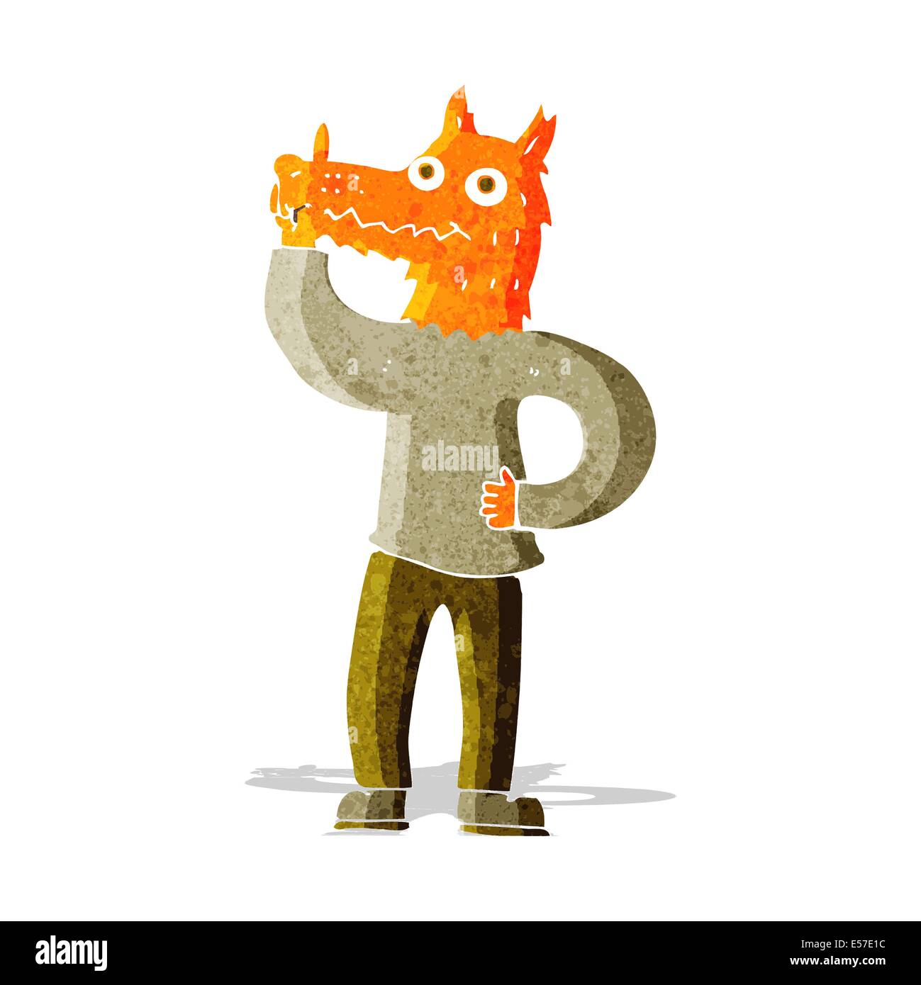 cartoon fox man with idea Stock Vector Image & Art - Alamy