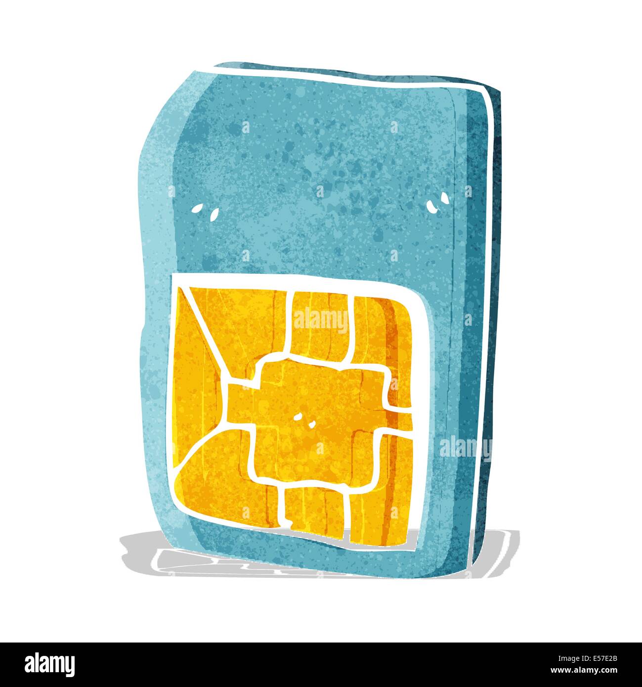 Cartoon sim card hi-res stock photography and images - Alamy