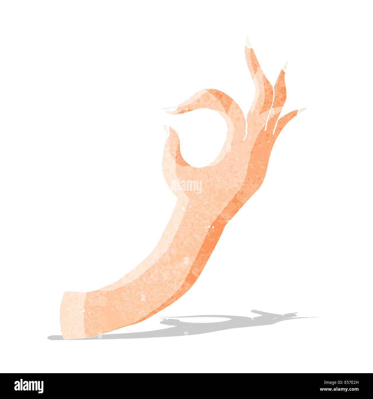 cartoon hand symbol Stock Vector Image & Art - Alamy