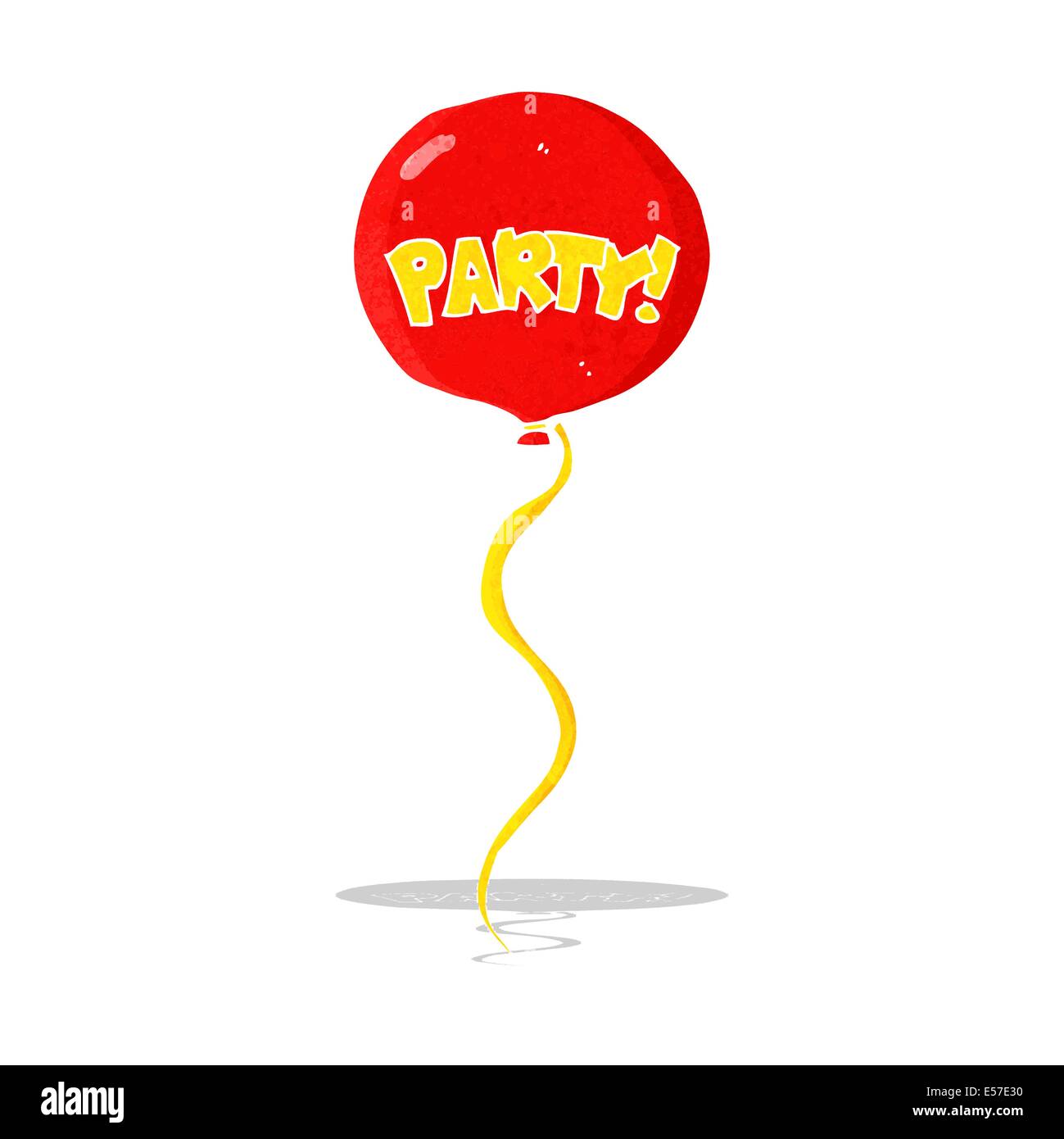 cartoon party balloon Stock Vector Image & Art - Alamy