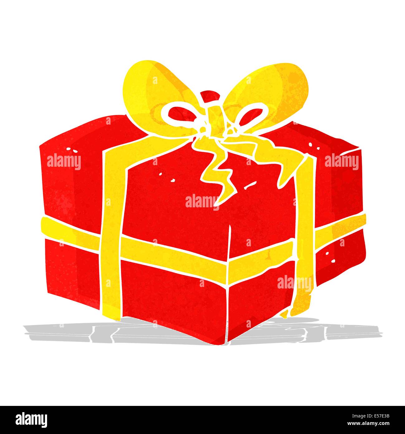 cartoon christmas present Stock Vector Image & Art - Alamy