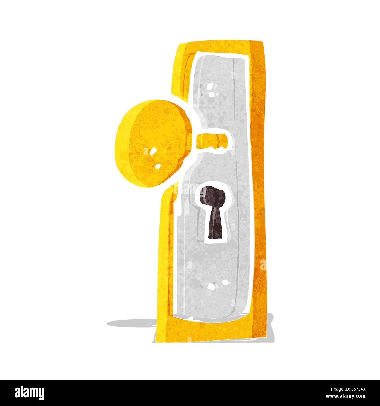 cartoon door knob Stock Vector Image & Art - Alamy