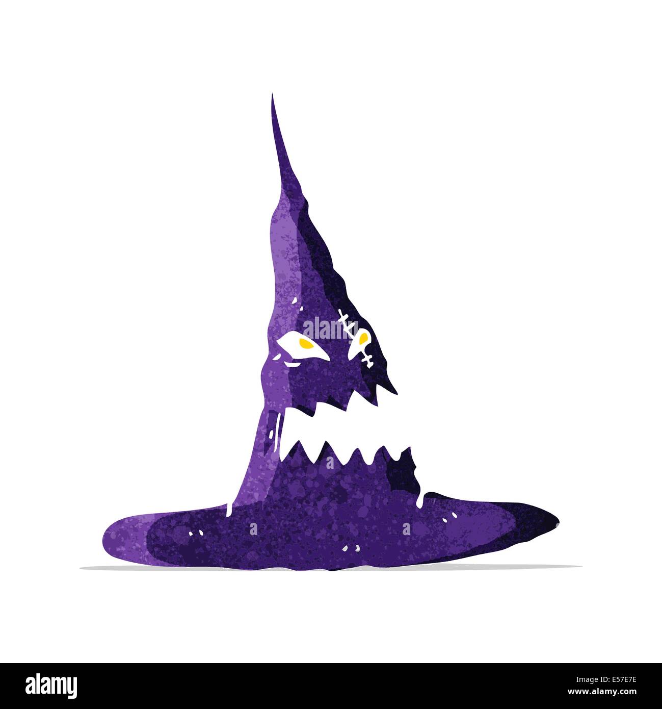 Cartoon spooky witches hat hi-res stock photography and images - Alamy