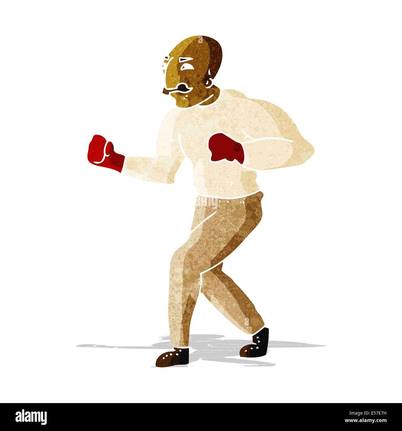 Boxer funny retro Cut Out Stock Images & Pictures - Alamy
