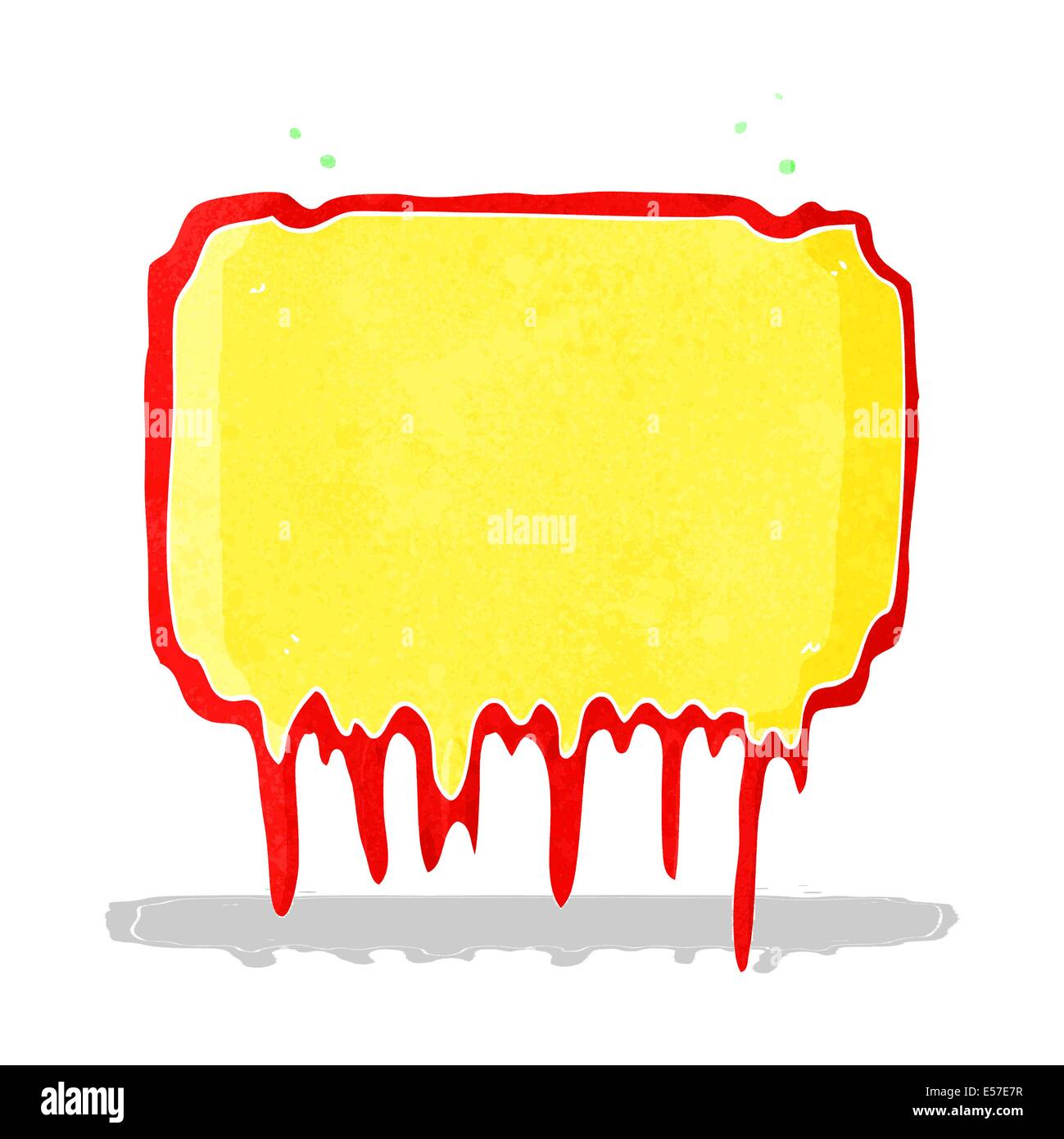 cartoon melting frame Stock Vector Image & Art - Alamy