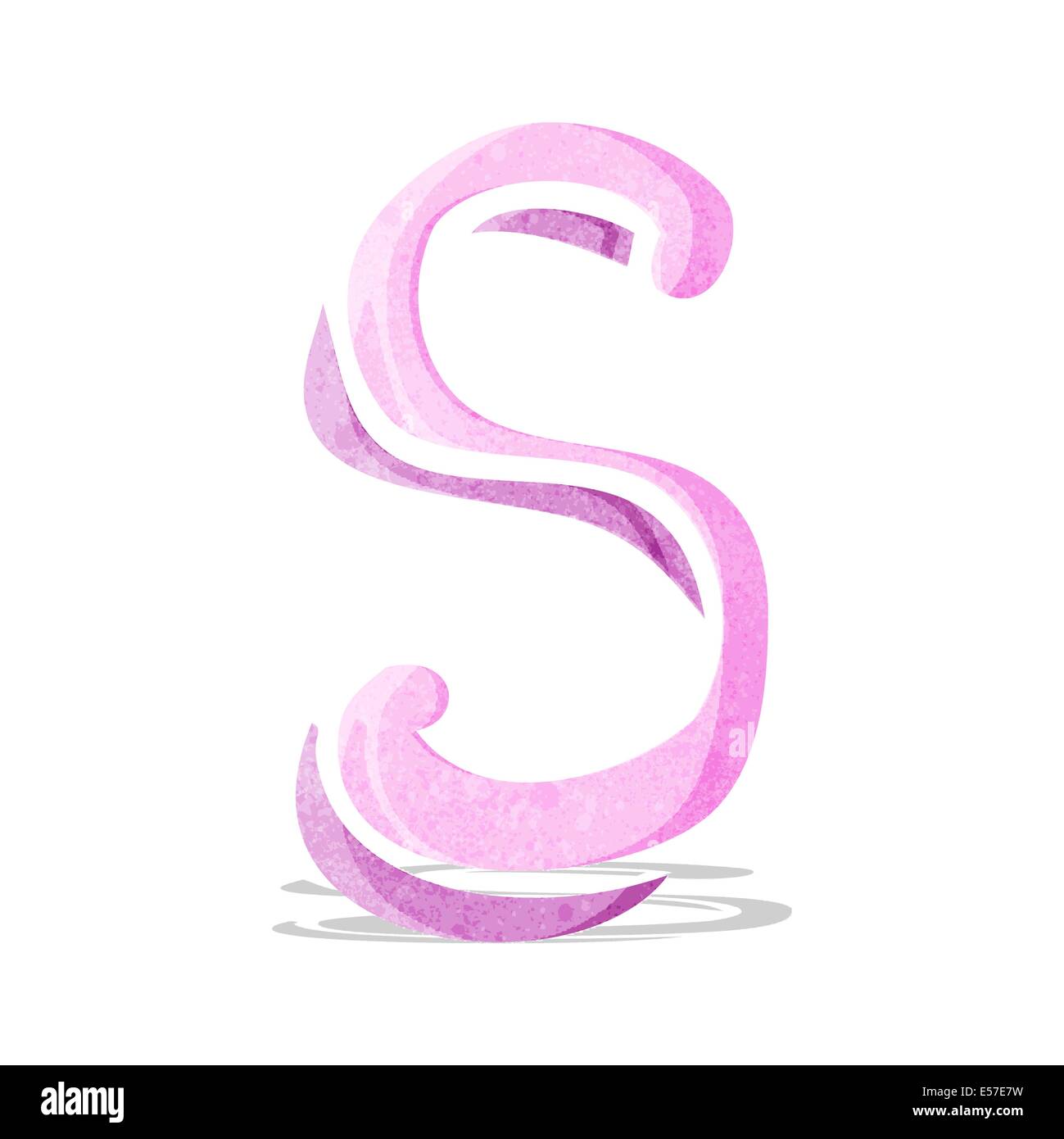 cartoon letter S Stock Vector Image & Art - Alamy