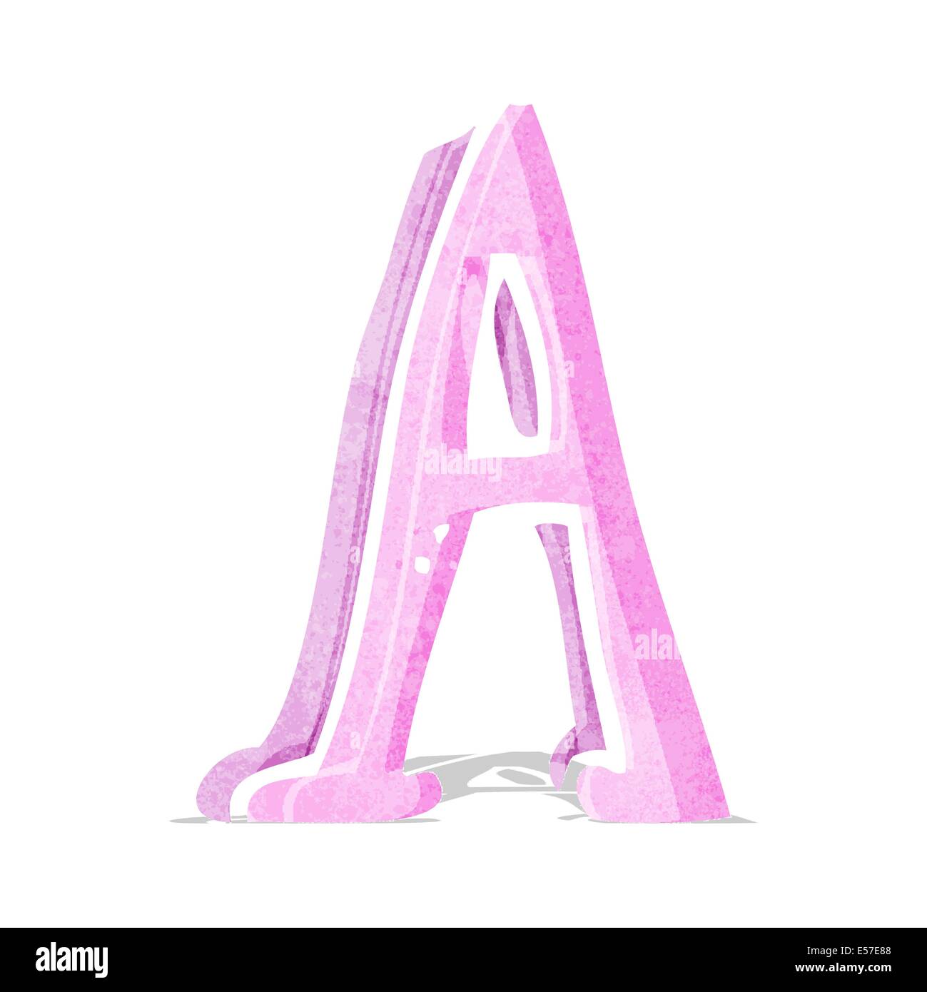 cartoon letter A Stock Vector Image & Art - Alamy