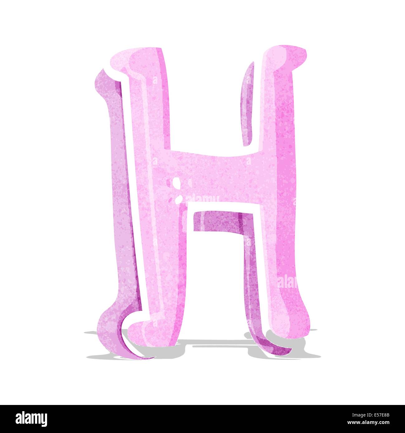 cartoon letter H Stock Vector Image & Art - Alamy