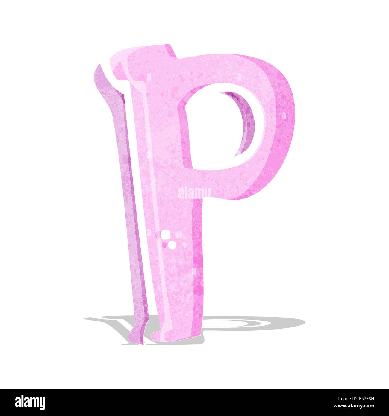 cartoon letter P Stock Vector Image & Art - Alamy