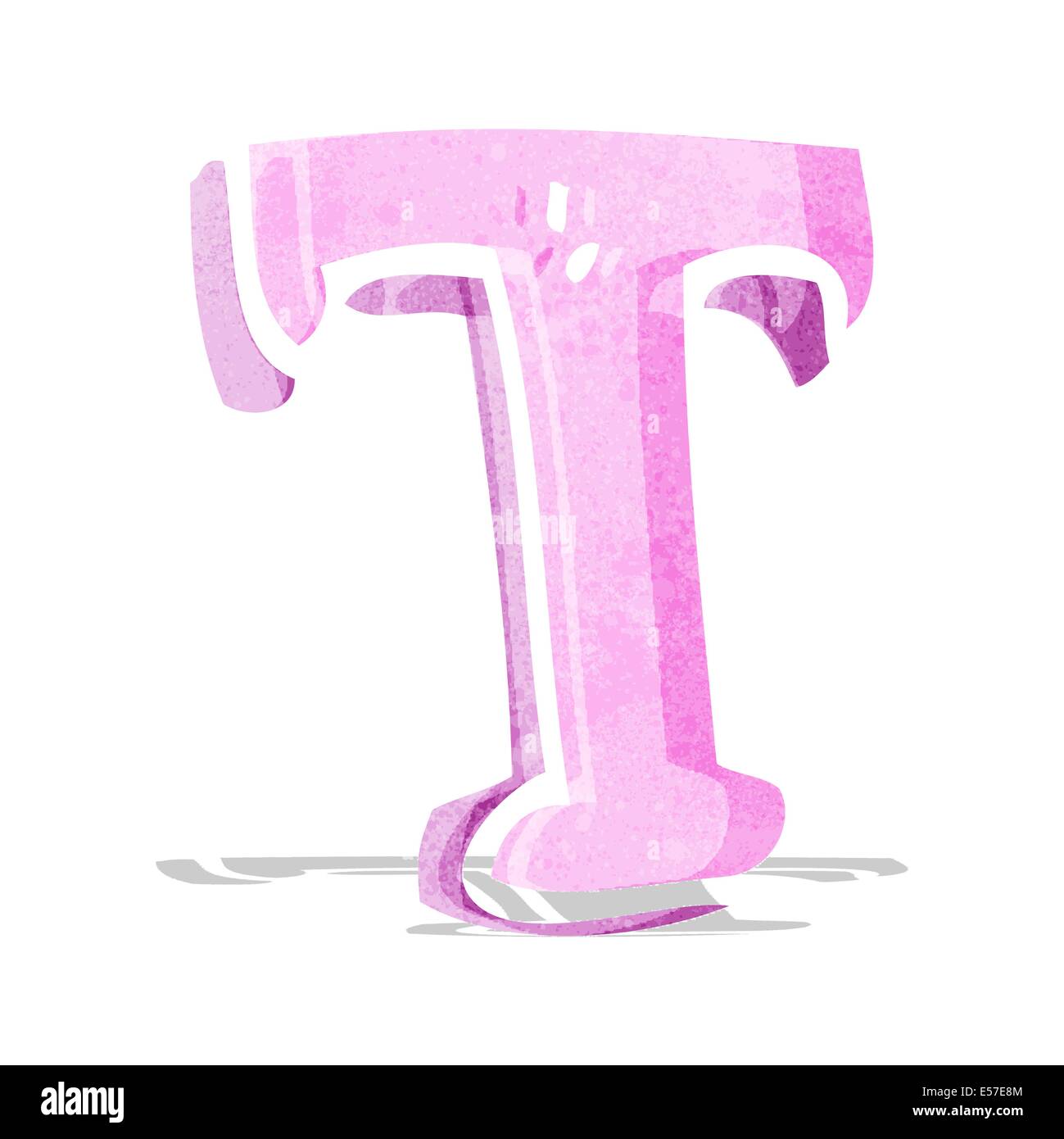 cartoon letter T Stock Vector Image & Art - Alamy