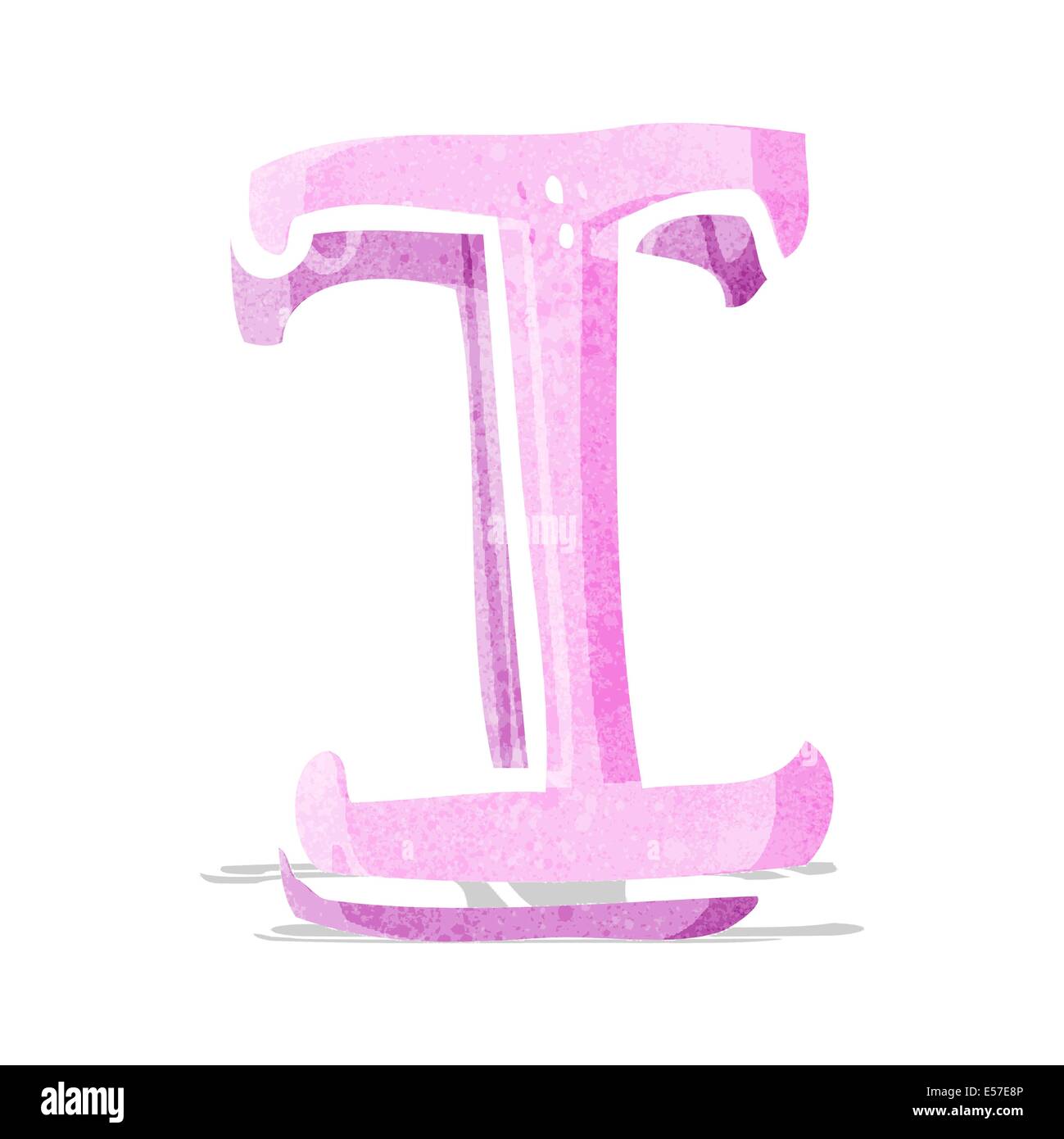 cartoon letter I Stock Vector Image & Art - Alamy