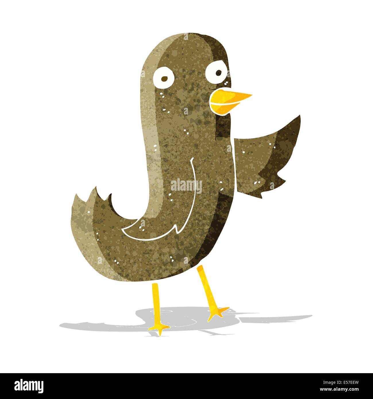 funny cartoon bird Stock Vector Image & Art - Alamy