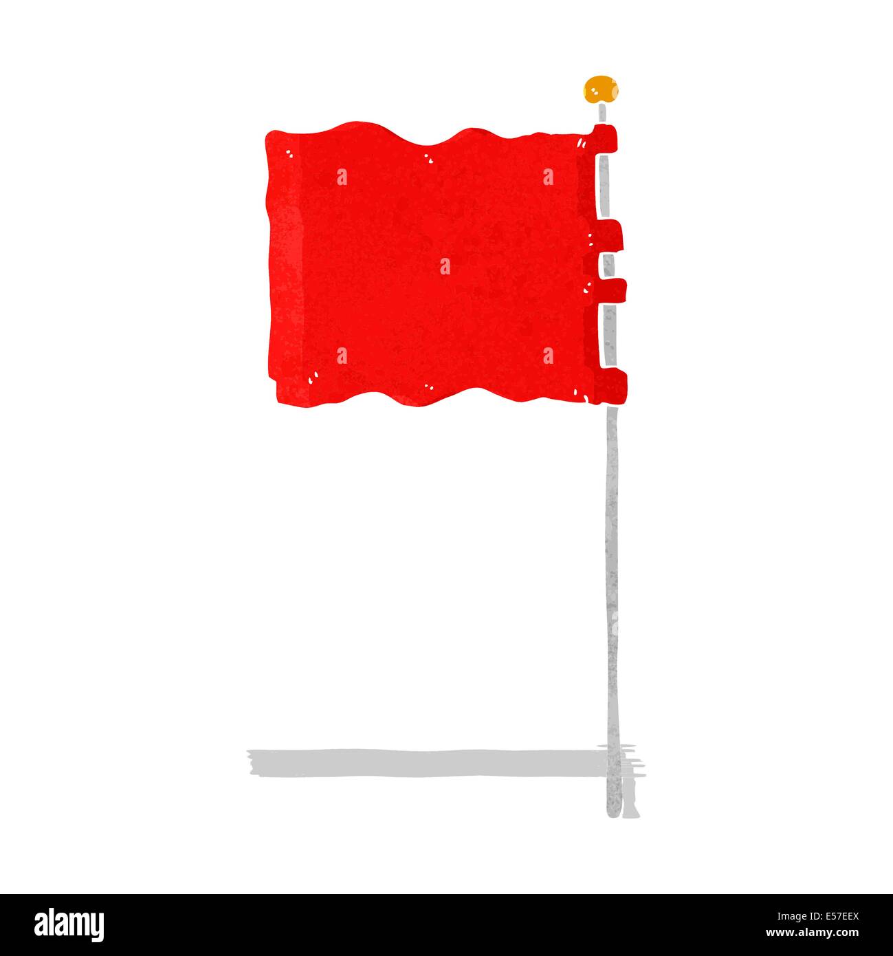 cartoon waving flag Stock Vector Image & Art - Alamy