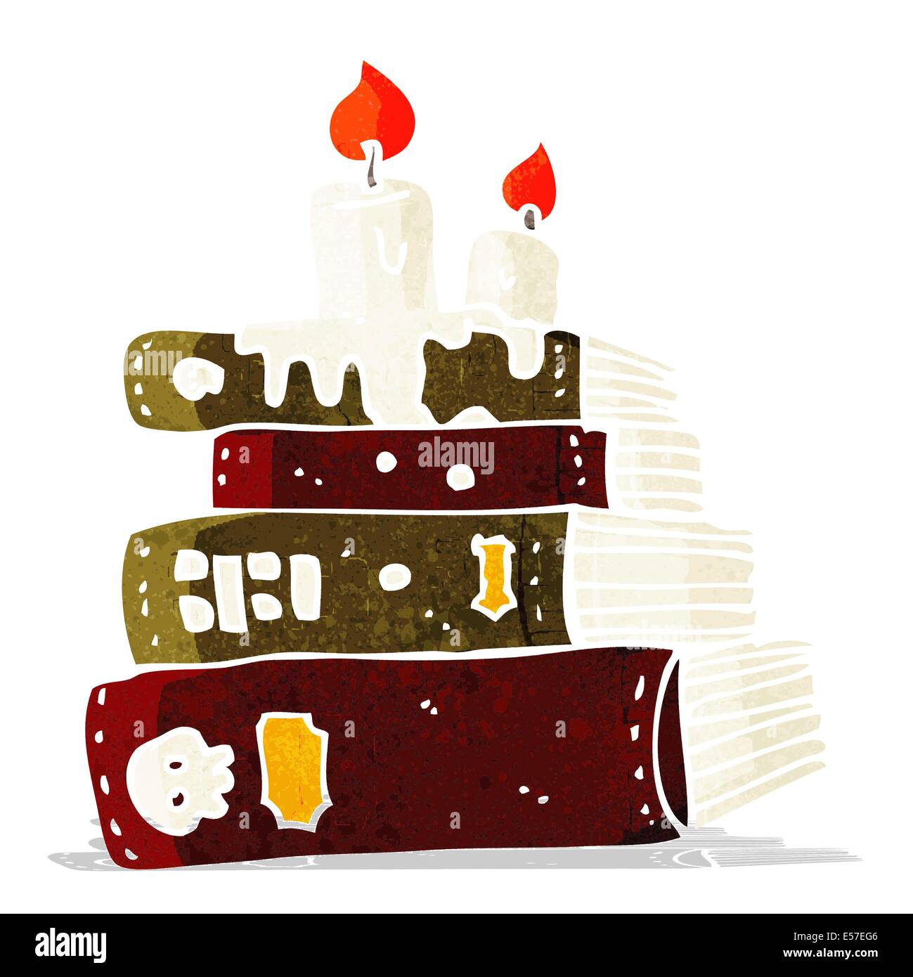 cartoon spooky old books Stock Vector Image & Art - Alamy