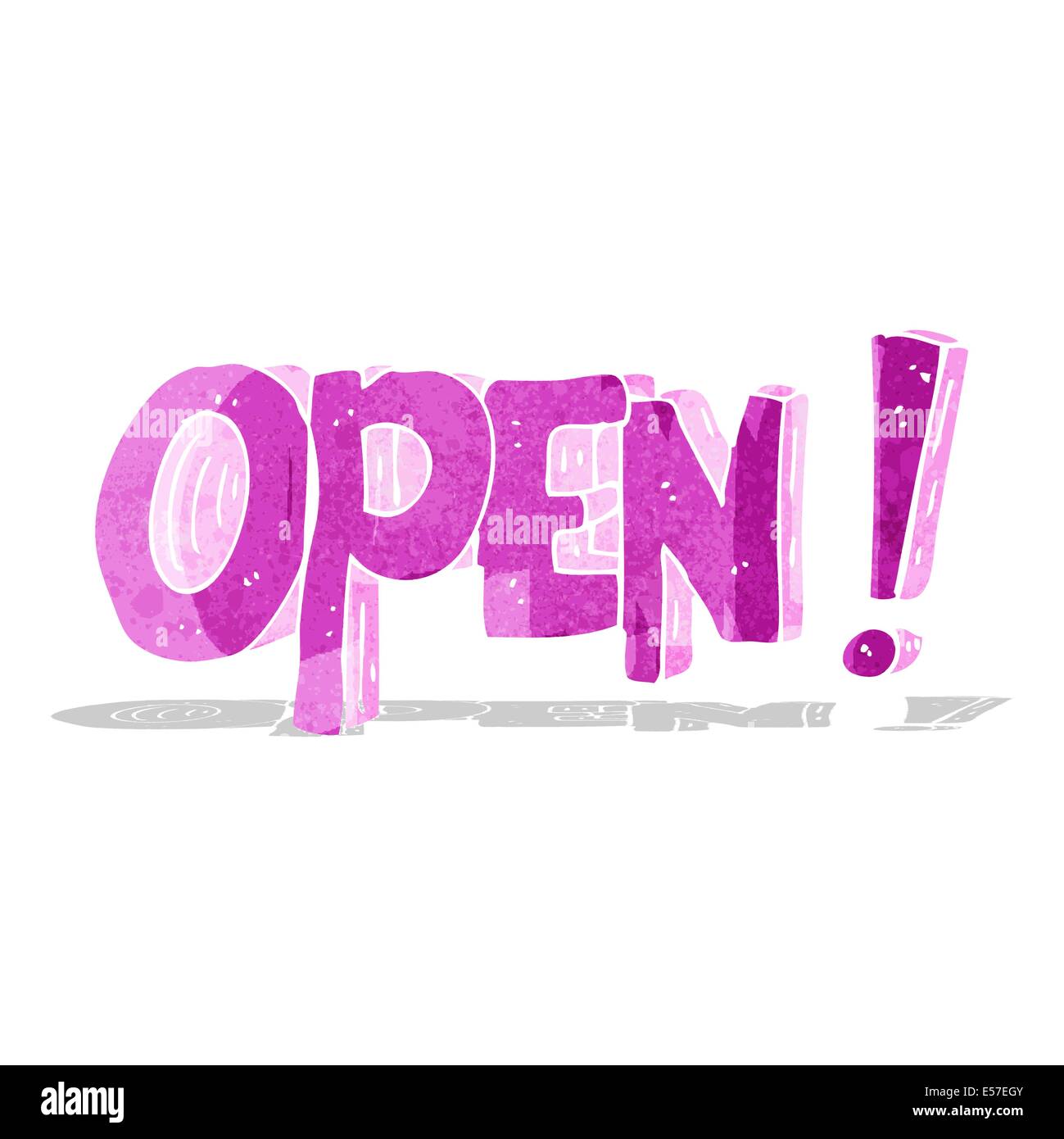 cartoon open symbol Stock Vector Image & Art - Alamy