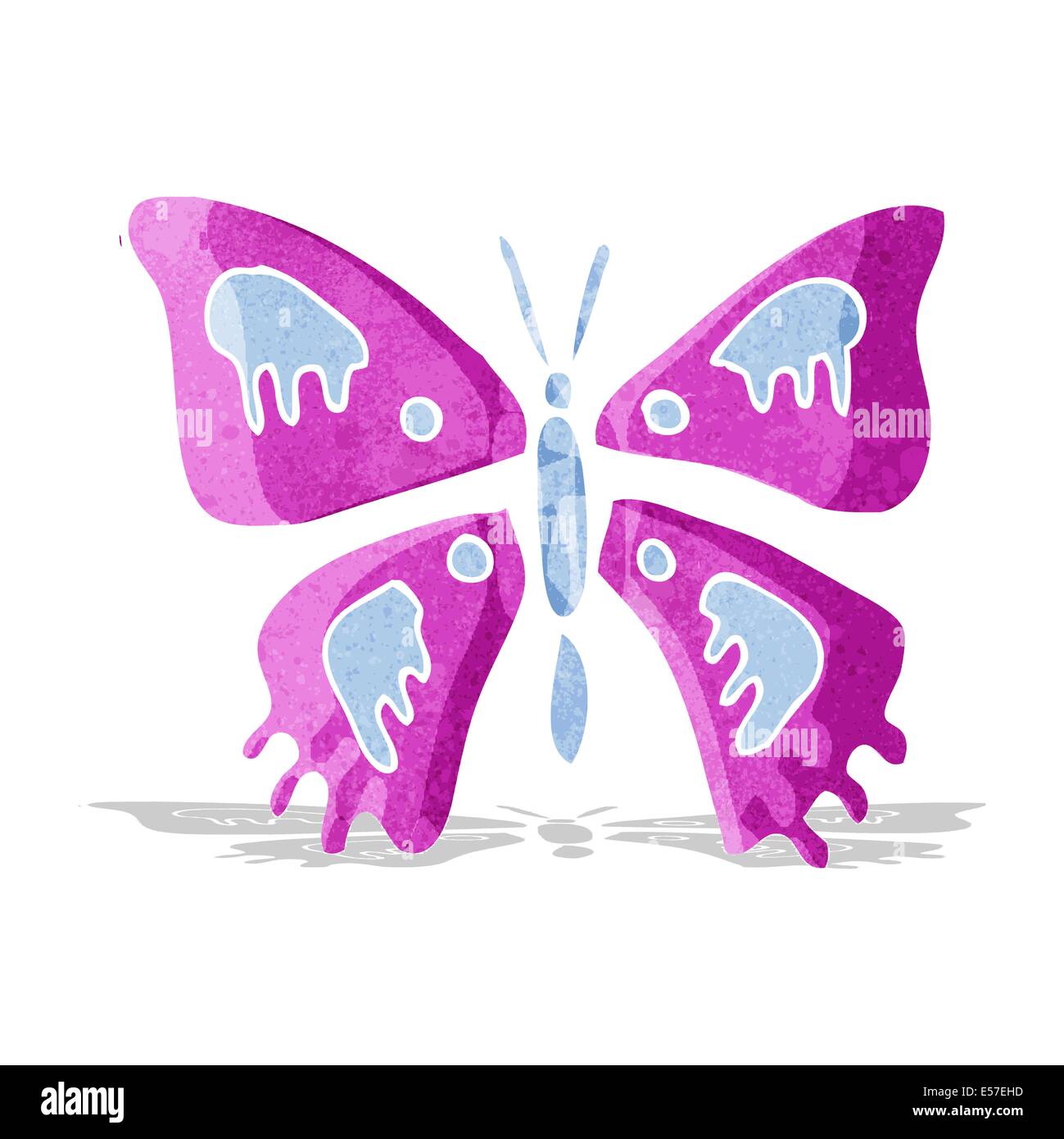 Crazy butterfly Stock Vector Images - Alamy