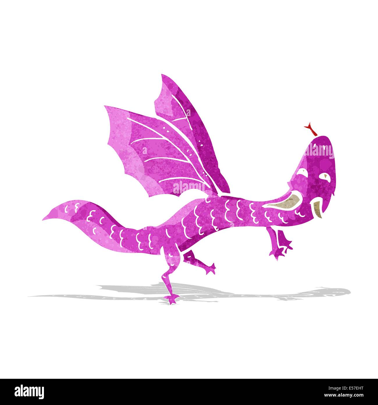 cartoon little dragon Stock Vector Image & Art - Alamy