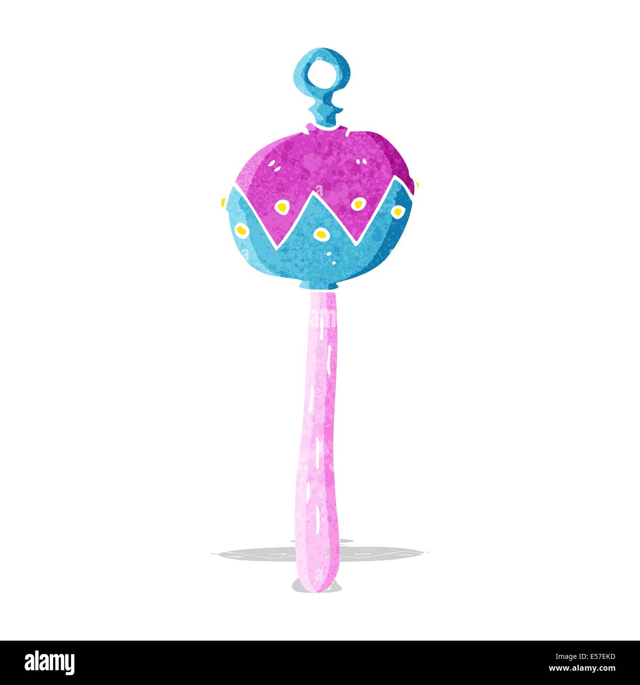 Funny rattle toy cartoon hi-res stock photography and images - Alamy