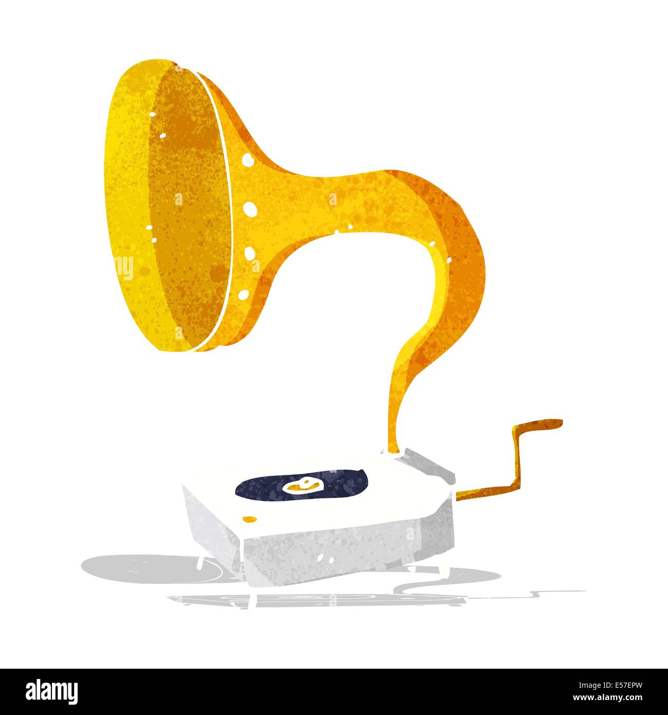 Cartoon phonograph Cut Out Stock Images & Pictures - Alamy