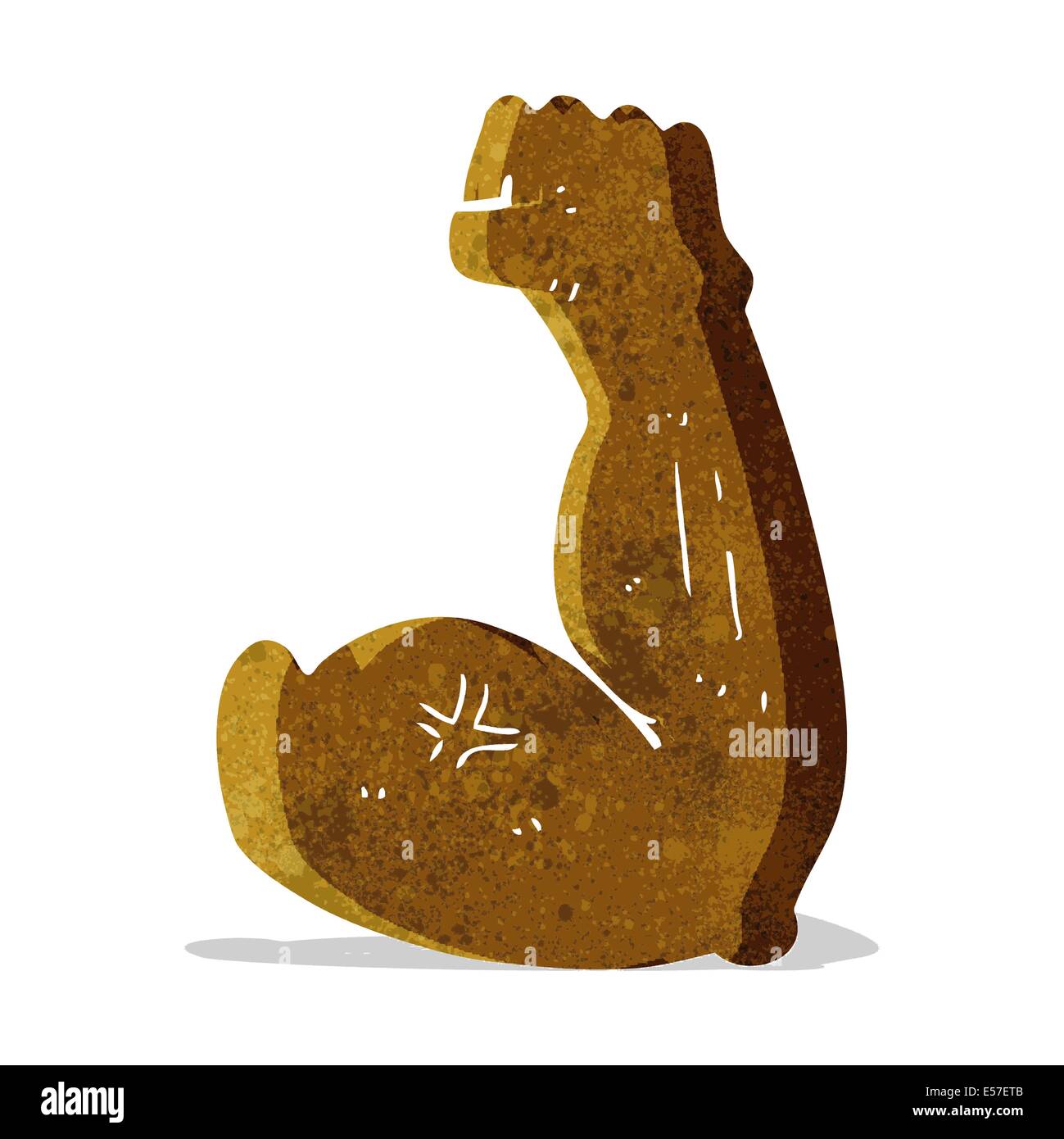 flexing strong arm cartoon Stock Vector Image & Art - Alamy