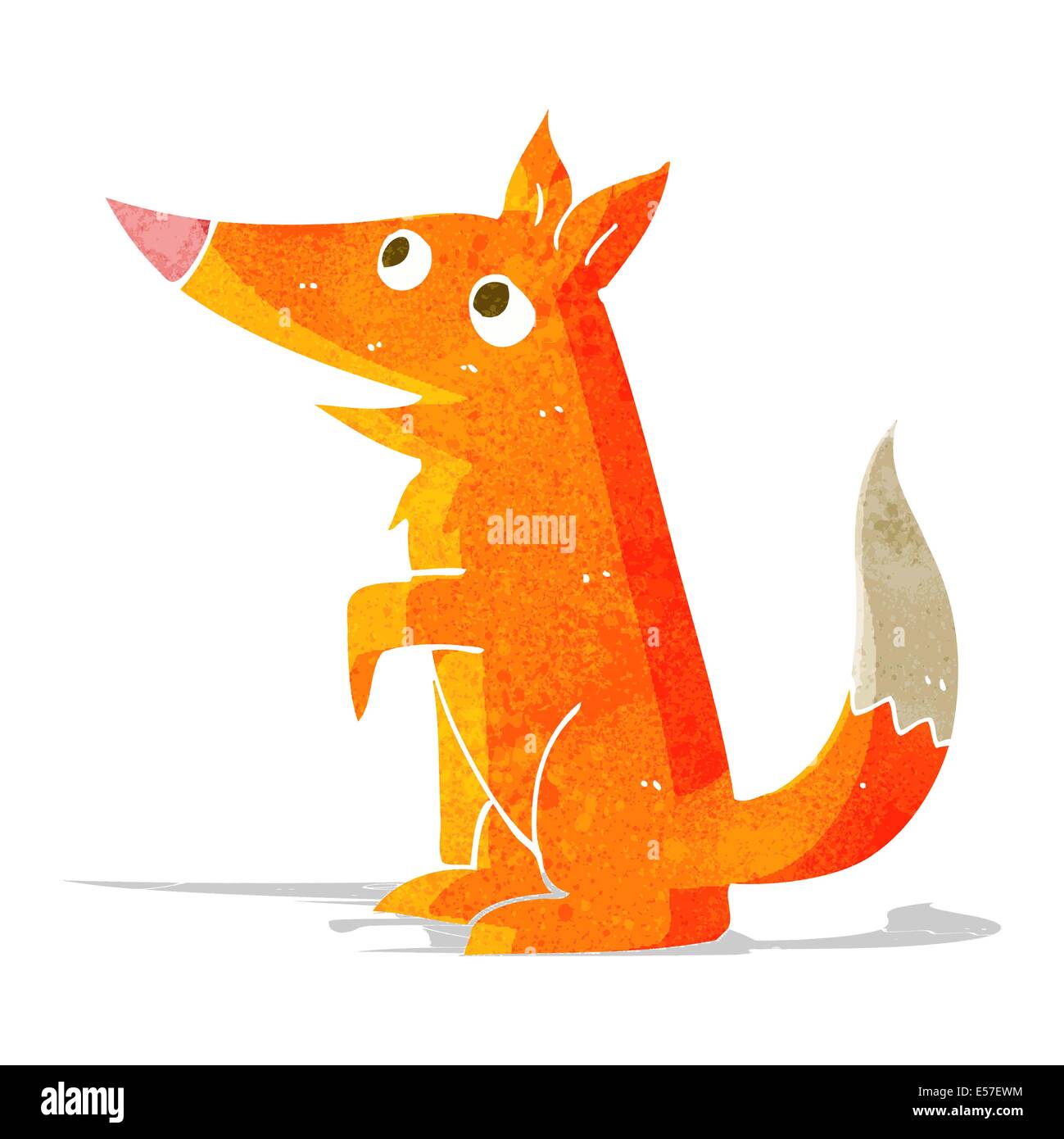 cartoon fox cub Stock Vector Image & Art - Alamy