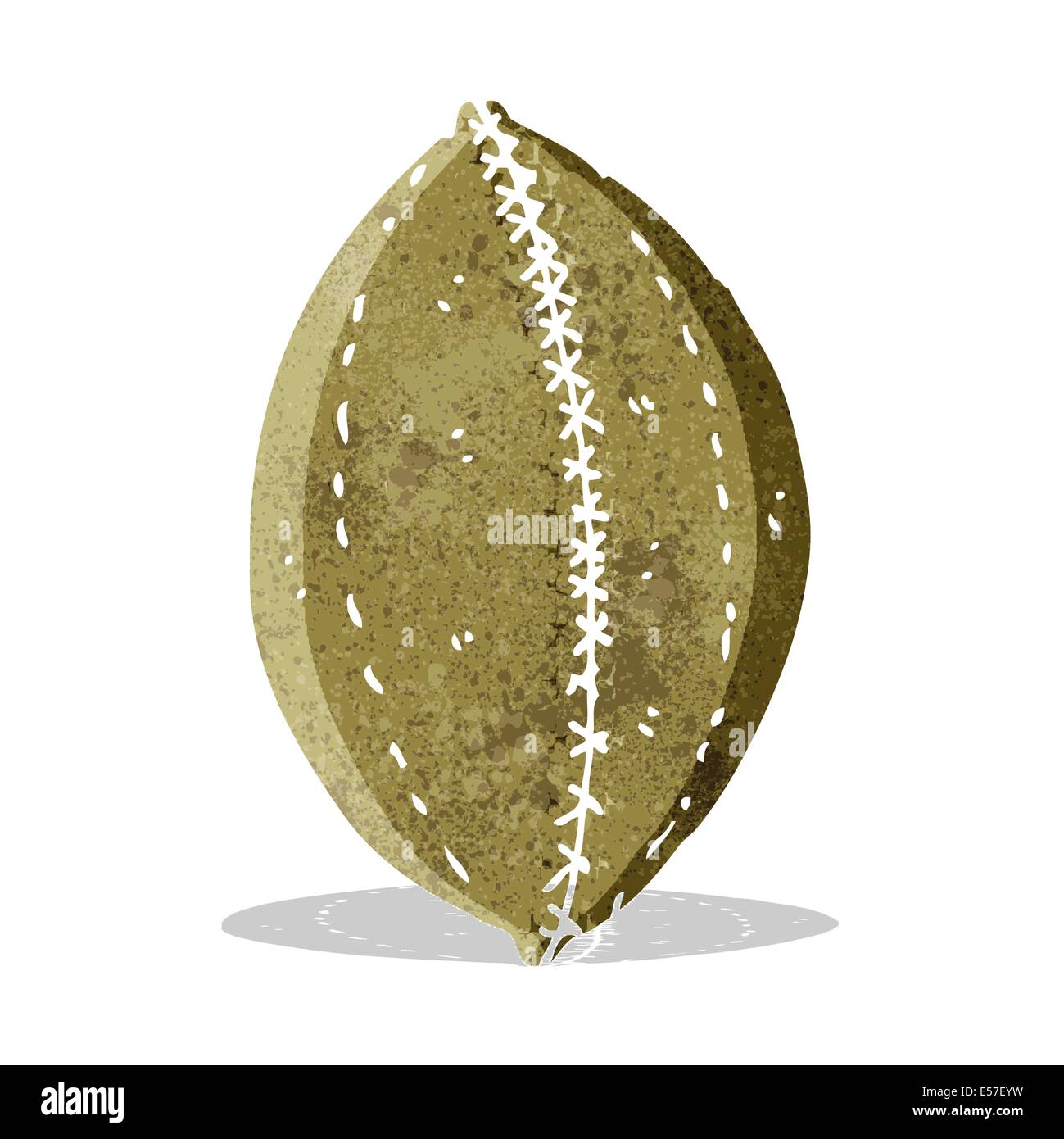 cartoon old leather football Stock Vector Image & Art - Alamy