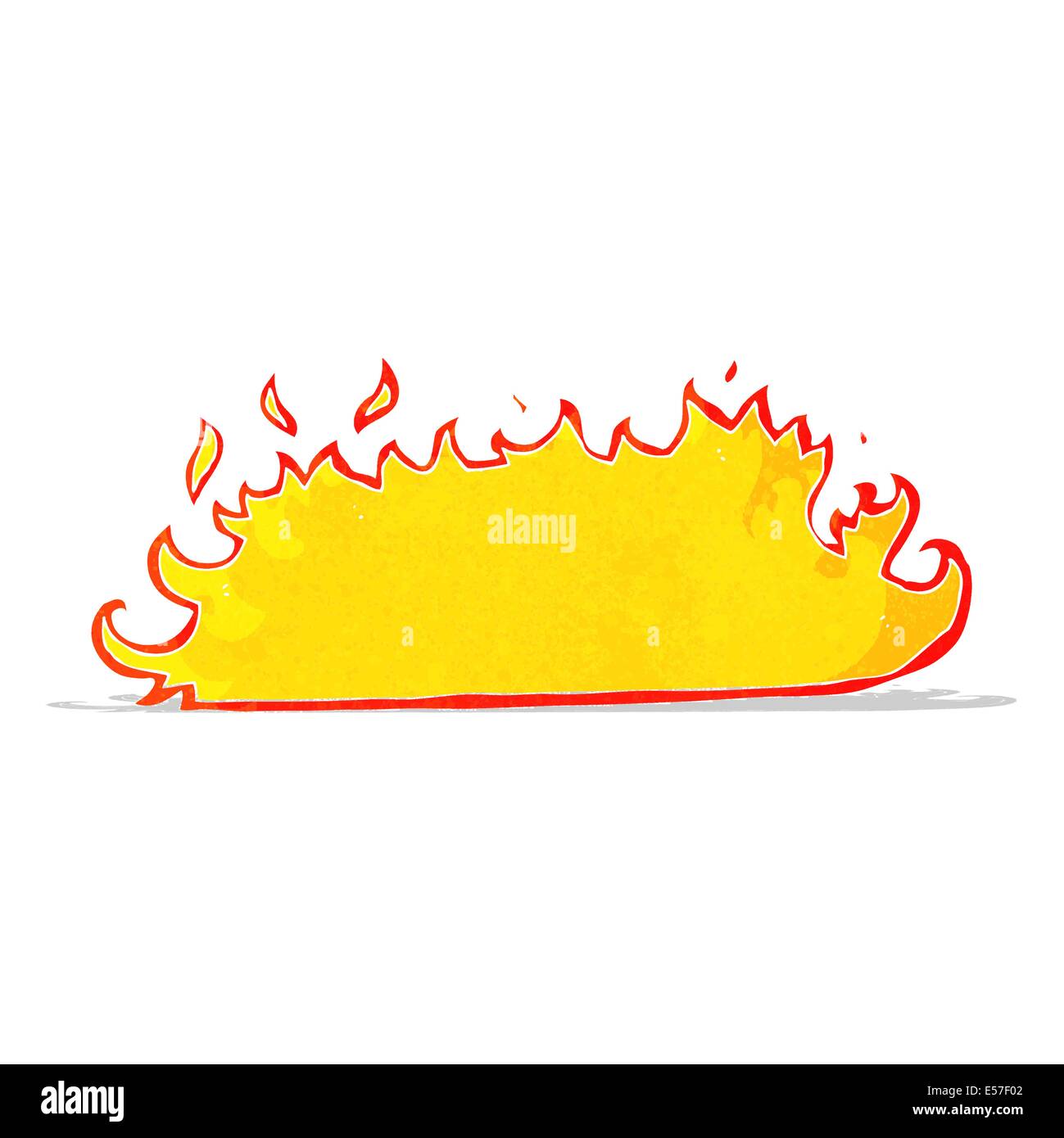 cartoon fire border Stock Vector Image & Art - Alamy