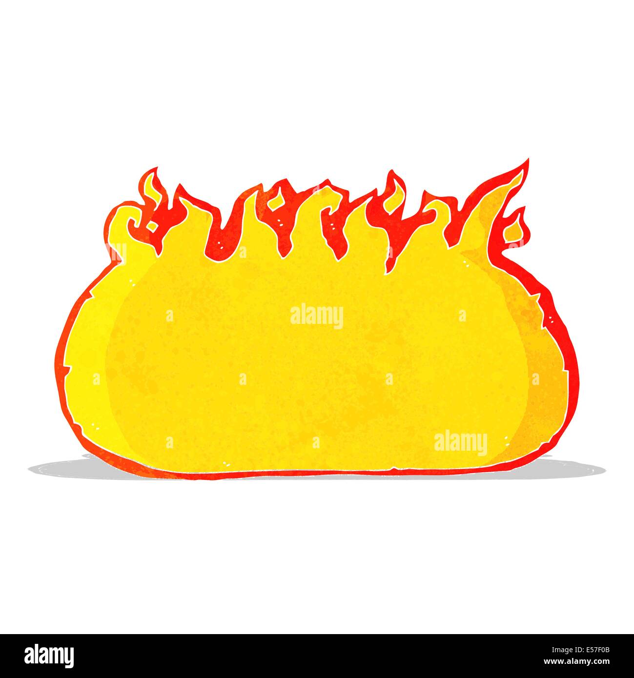 cartoon fire border Stock Vector Image & Art - Alamy