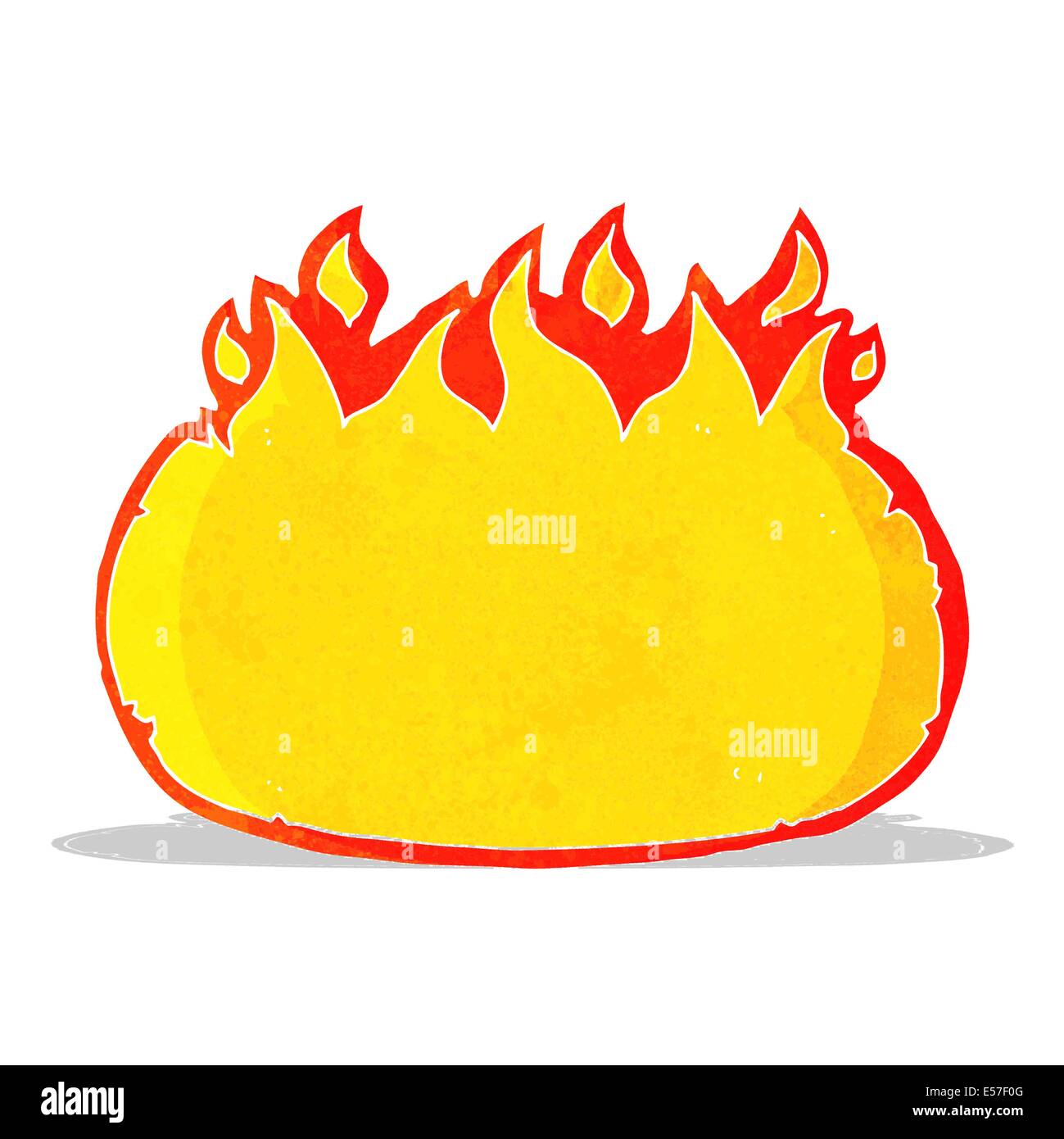 cartoon fire border Stock Vector Image & Art - Alamy
