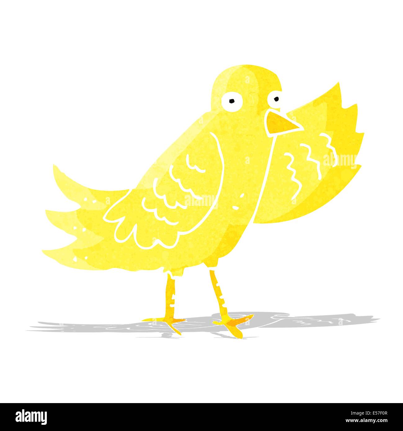 cartoon waving bird Stock Vector Image & Art - Alamy