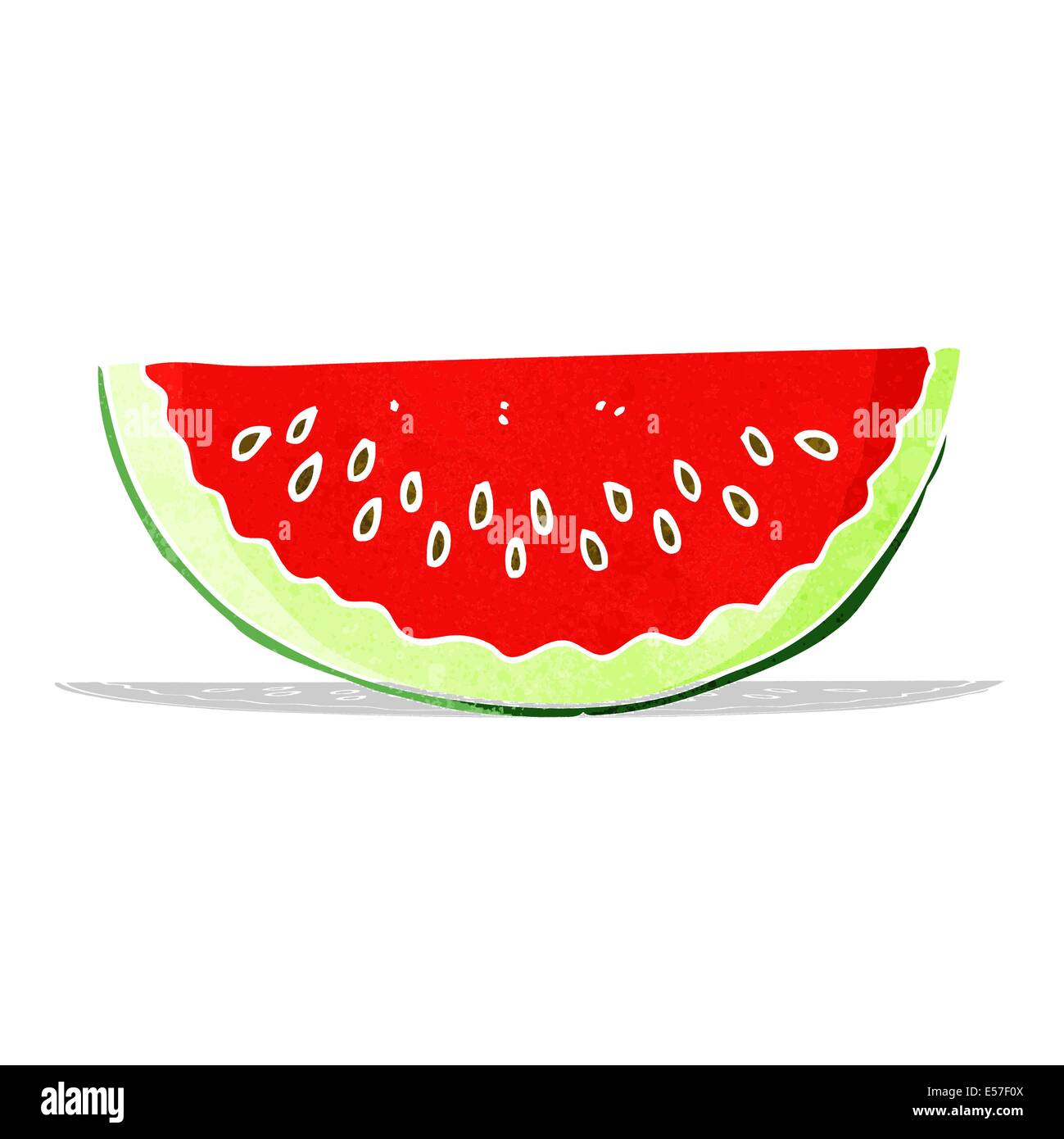 cartoon watermelon slice Stock Vector Image & Art - Alamy