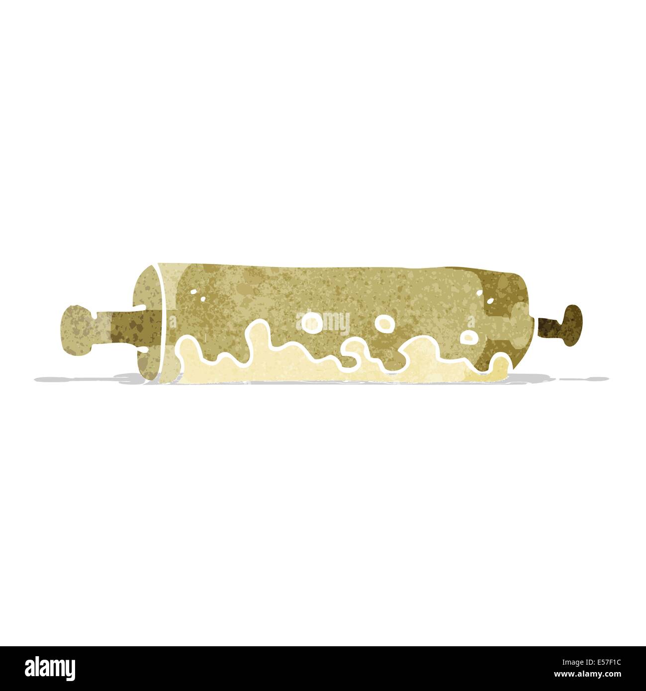 cartoon rolling pin Stock Vector Image & Art - Alamy