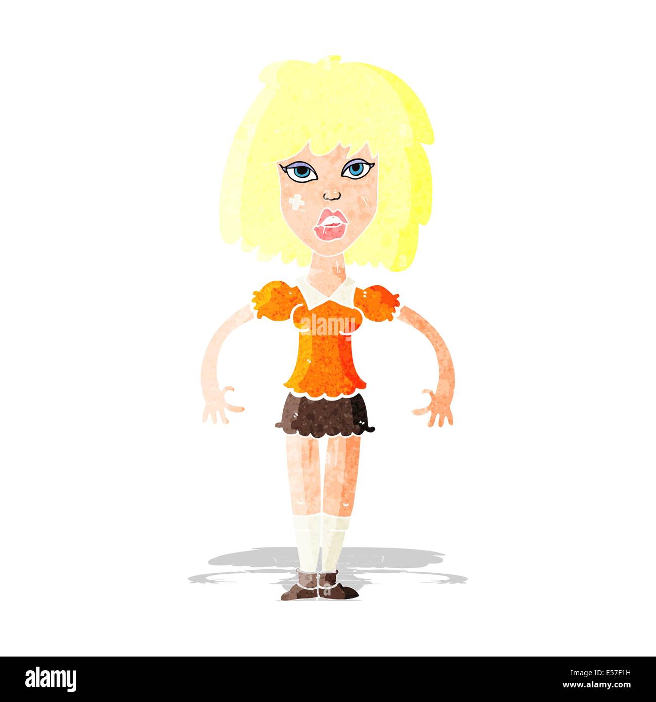 cartoon girl fight Stock Vector Image & Art - Alamy