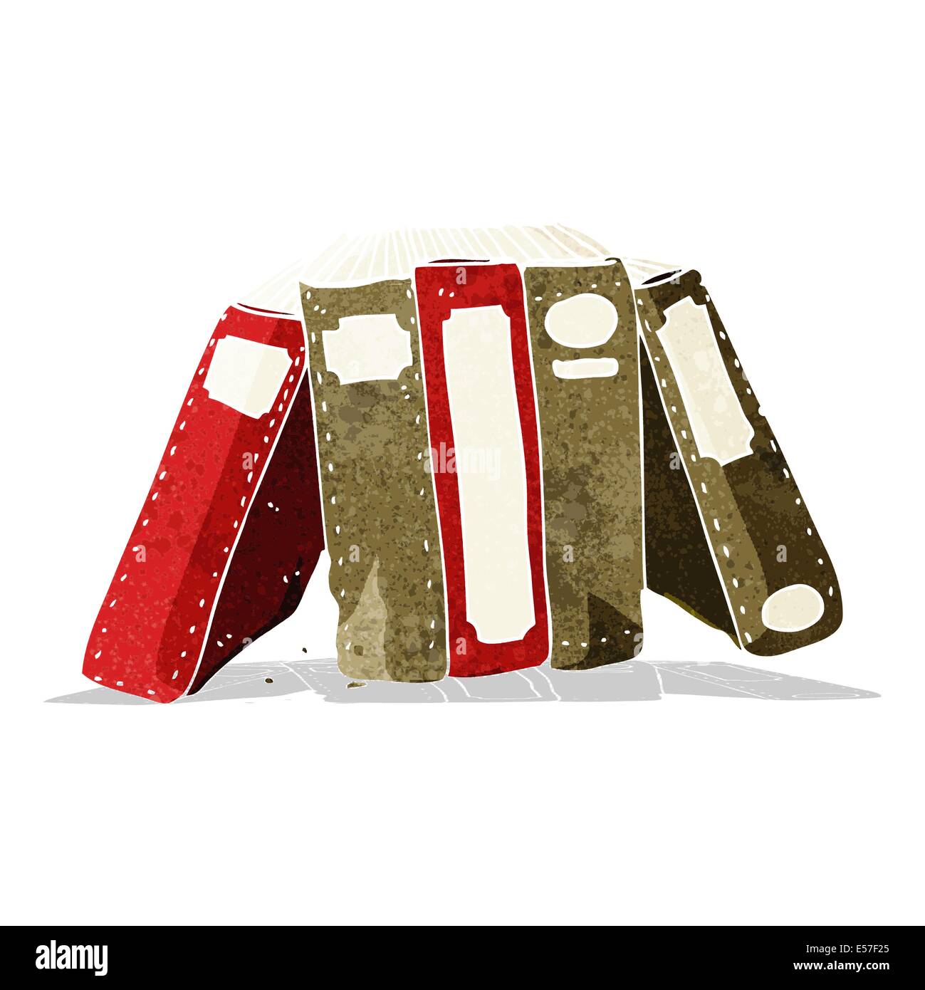 cartoon old books Stock Vector Image & Art - Alamy