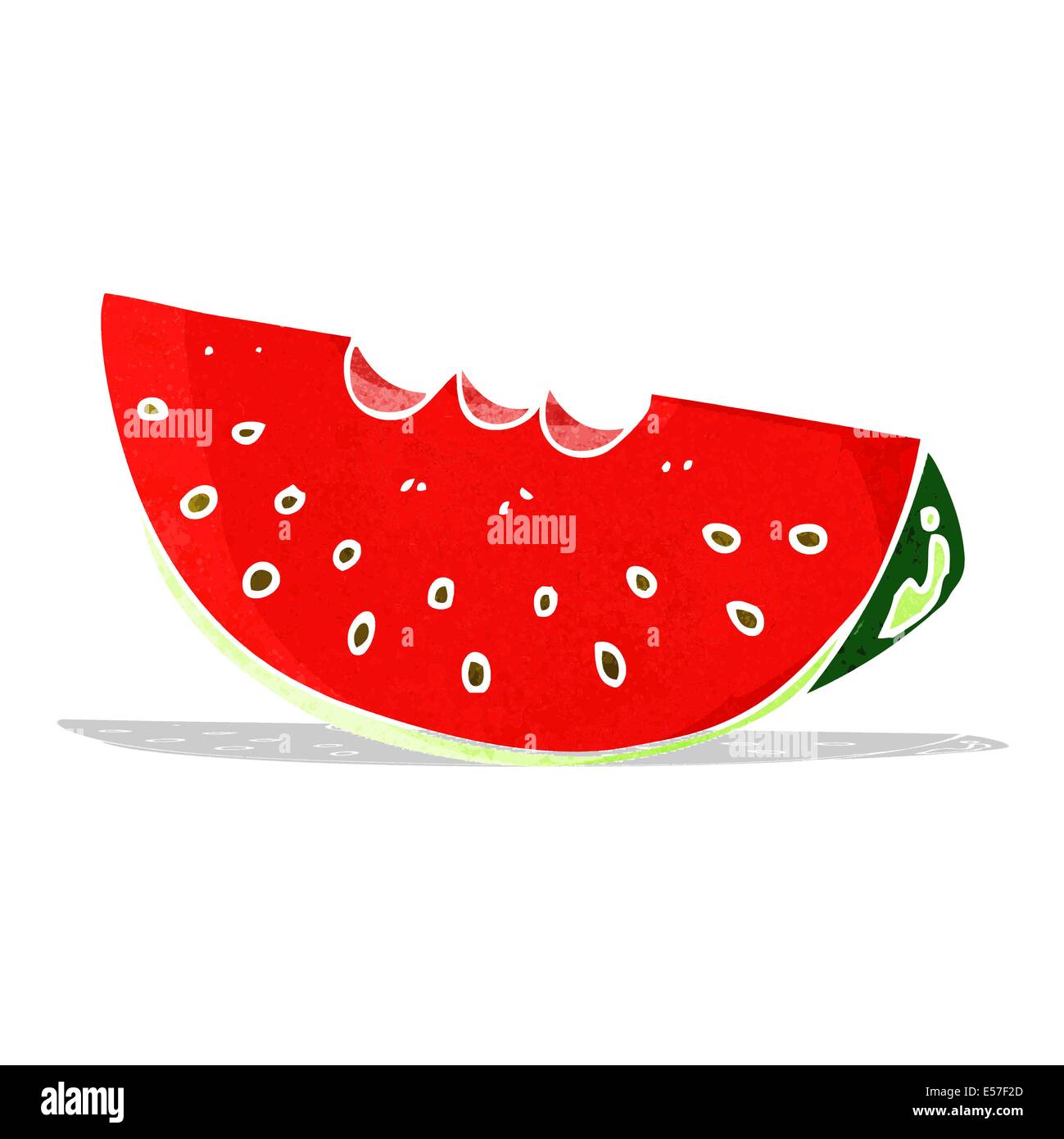 cartoon watermelon slice Stock Vector Image & Art - Alamy