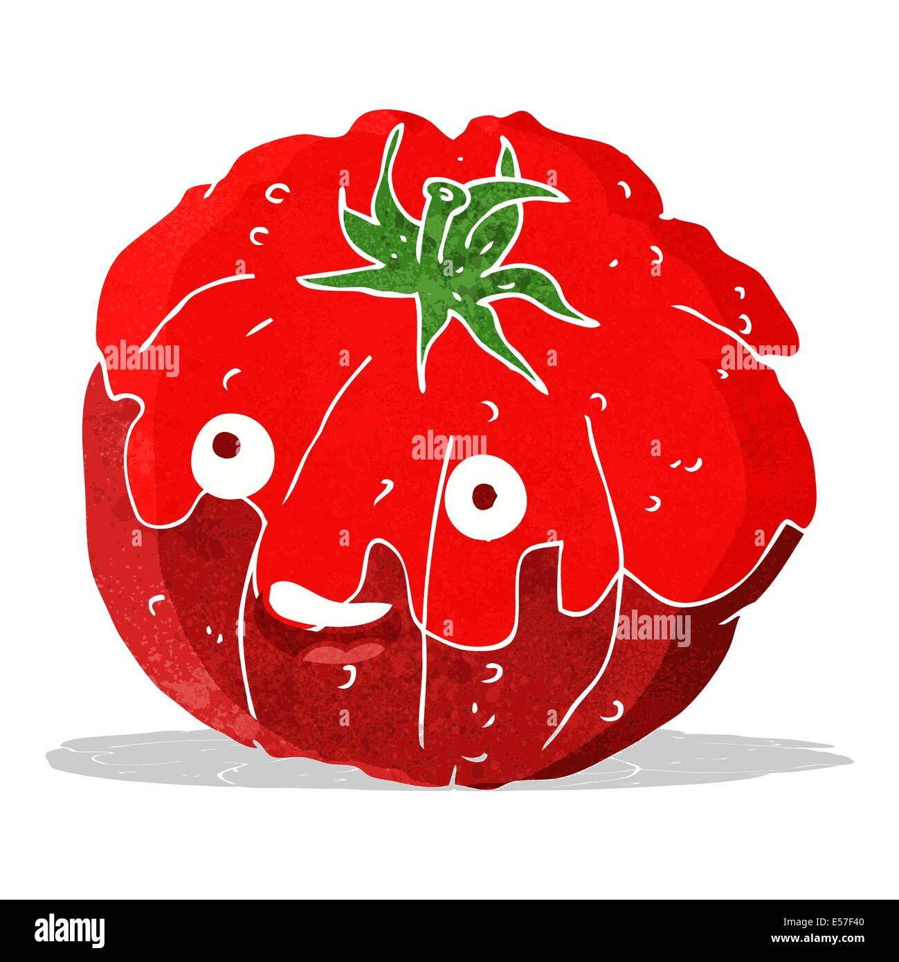 cartoon happy tomato Stock Vector Image & Art - Alamy