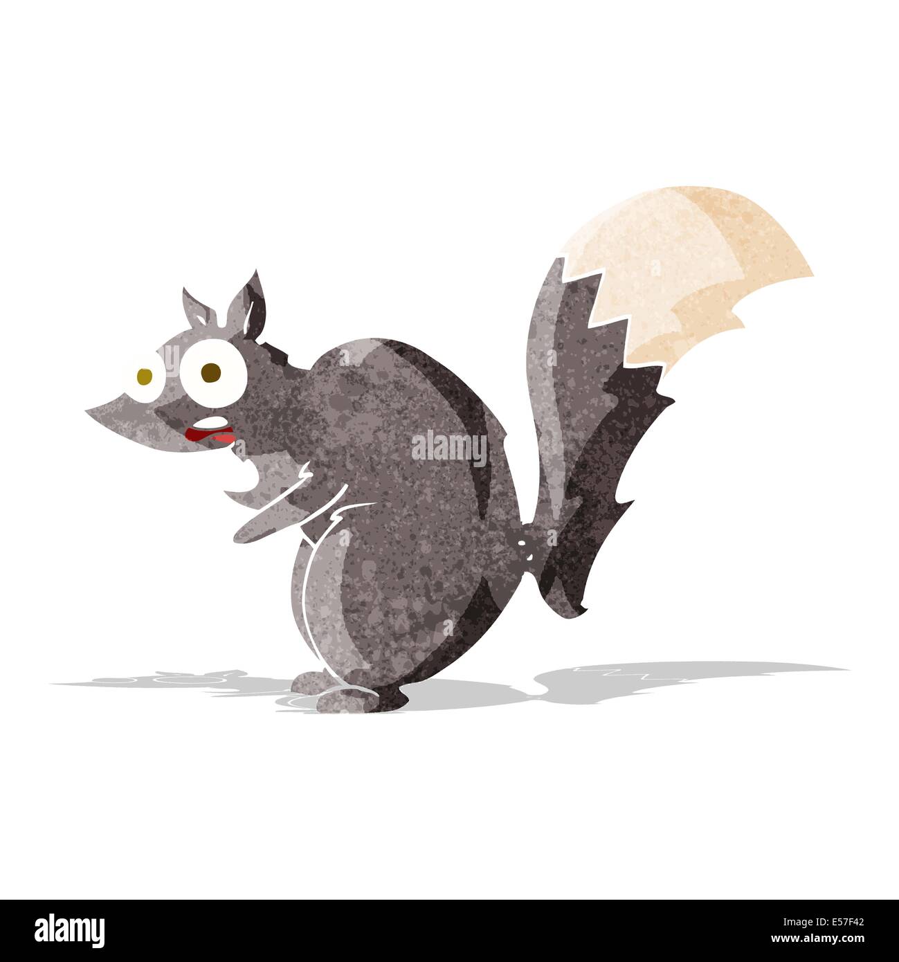 funny startled squirrel cartoon Stock Vector Image & Art - Alamy