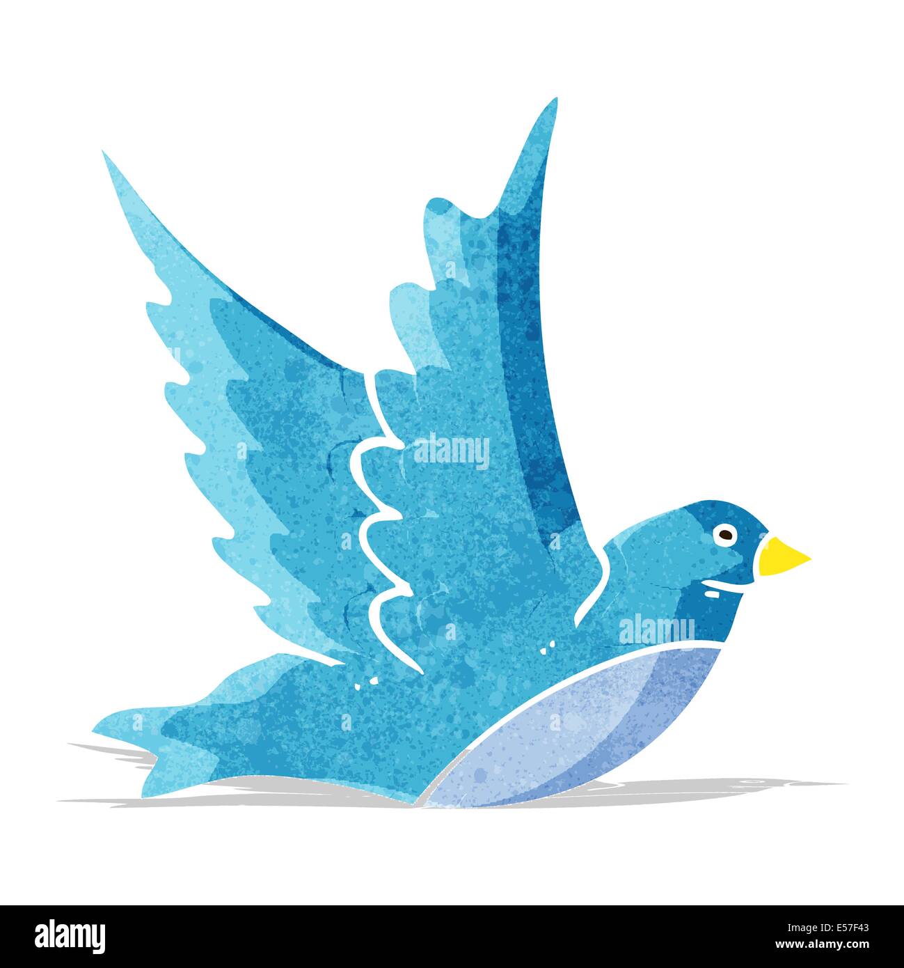 cartoon flying bird Stock Vector Image & Art - Alamy