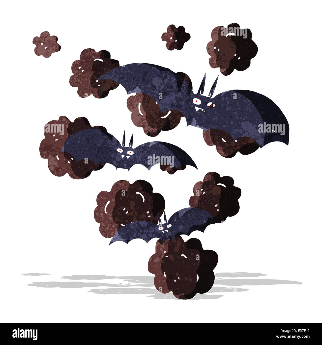 Crazy Bats Stock Vector Images - Alamy