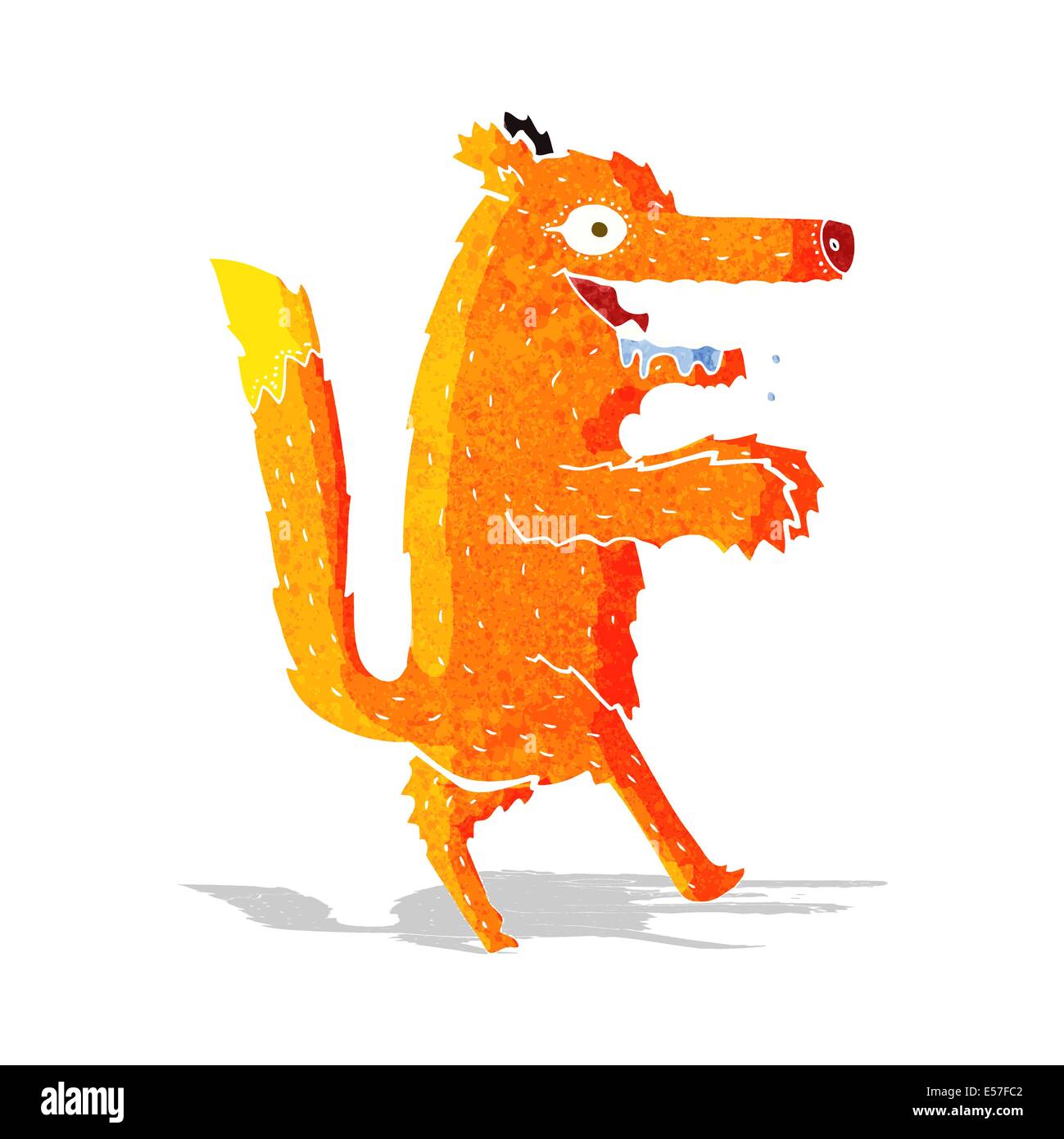 Cartoon hungry fox hi-res stock photography and images - Alamy