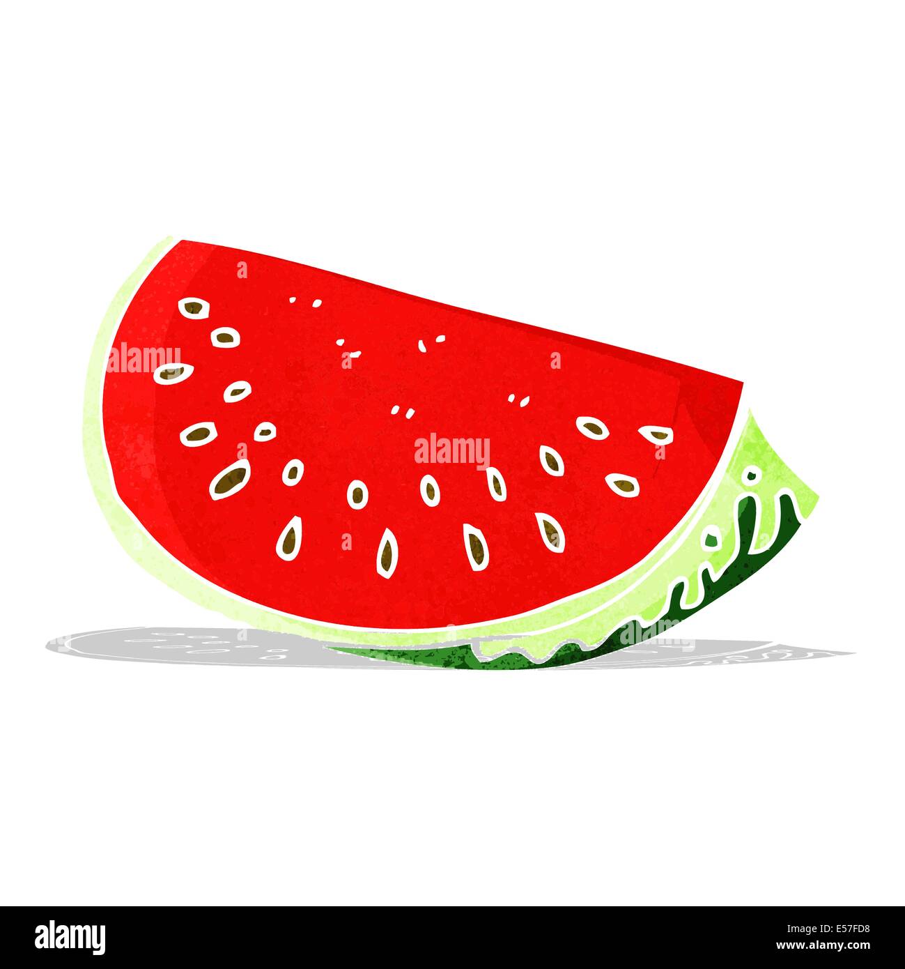cartoon watermelon slice Stock Vector Image & Art - Alamy
