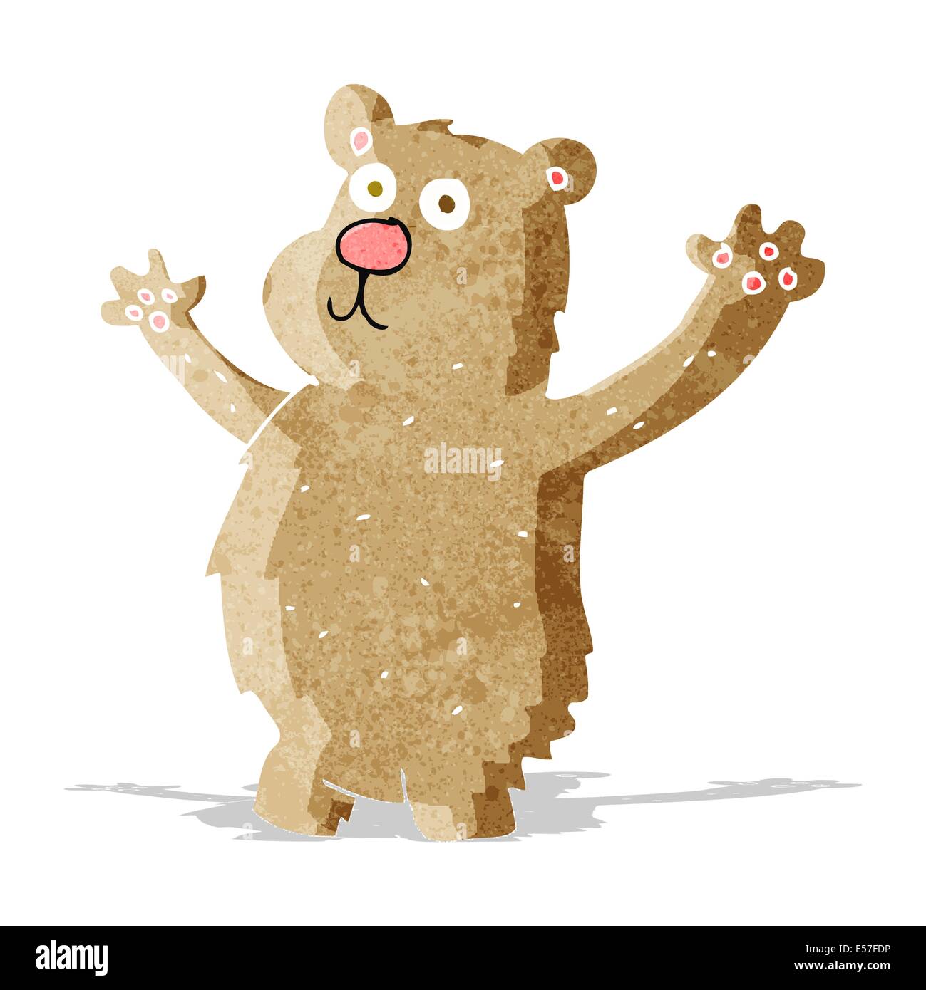 cartoon funny bear Stock Vector Image & Art - Alamy